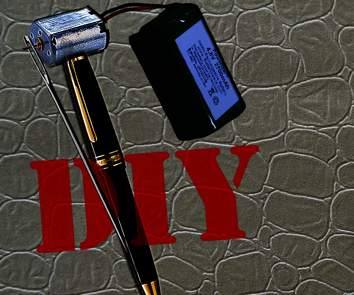 HOW TO MAKE a MINI TATTOO GUN / TATTOO MACHINE | TUTORIAL : 4 Steps ...