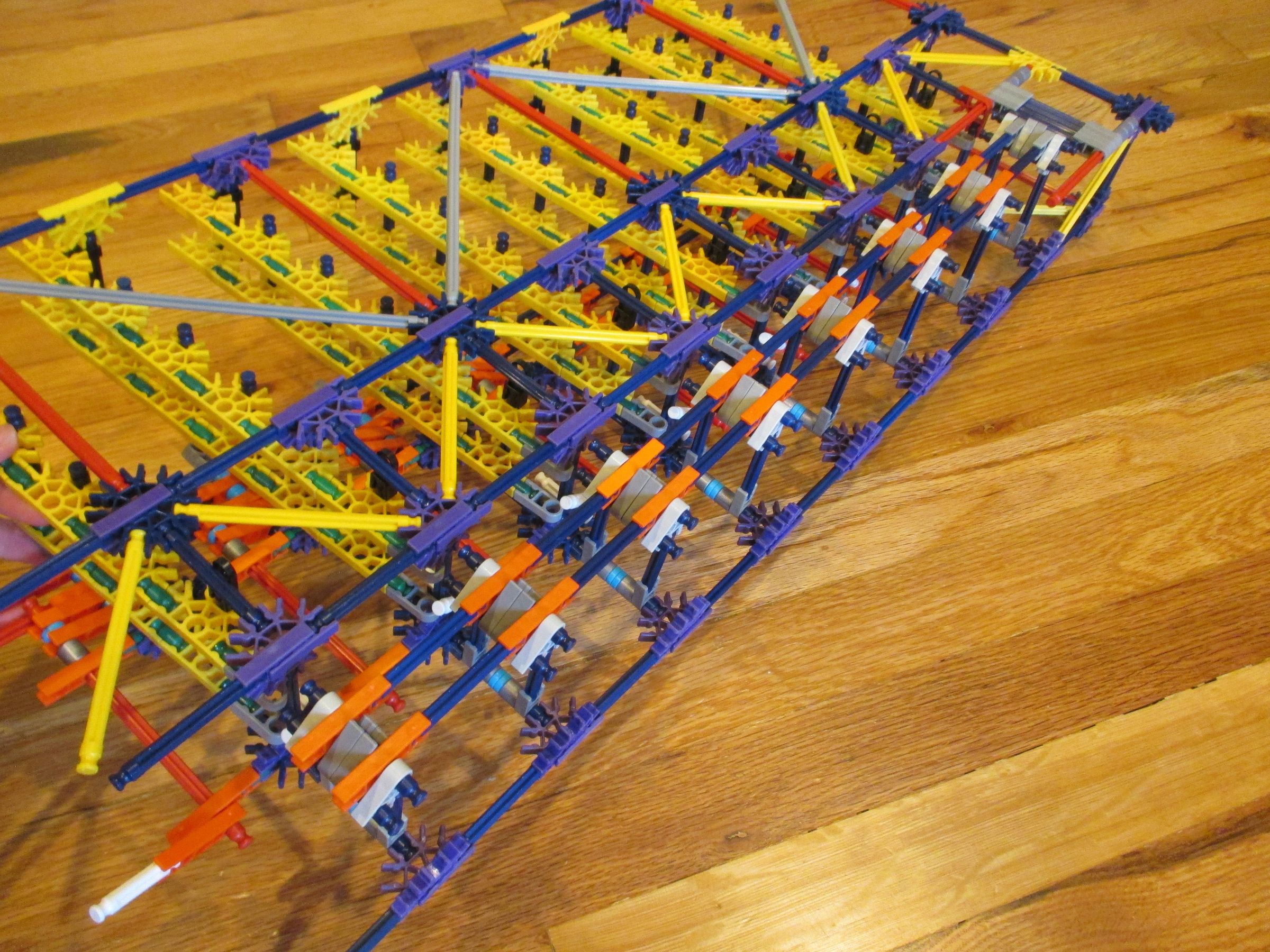 8-Ball Drawbridge Lift: a K'nex Ball Machine Lift : 17 Steps ...