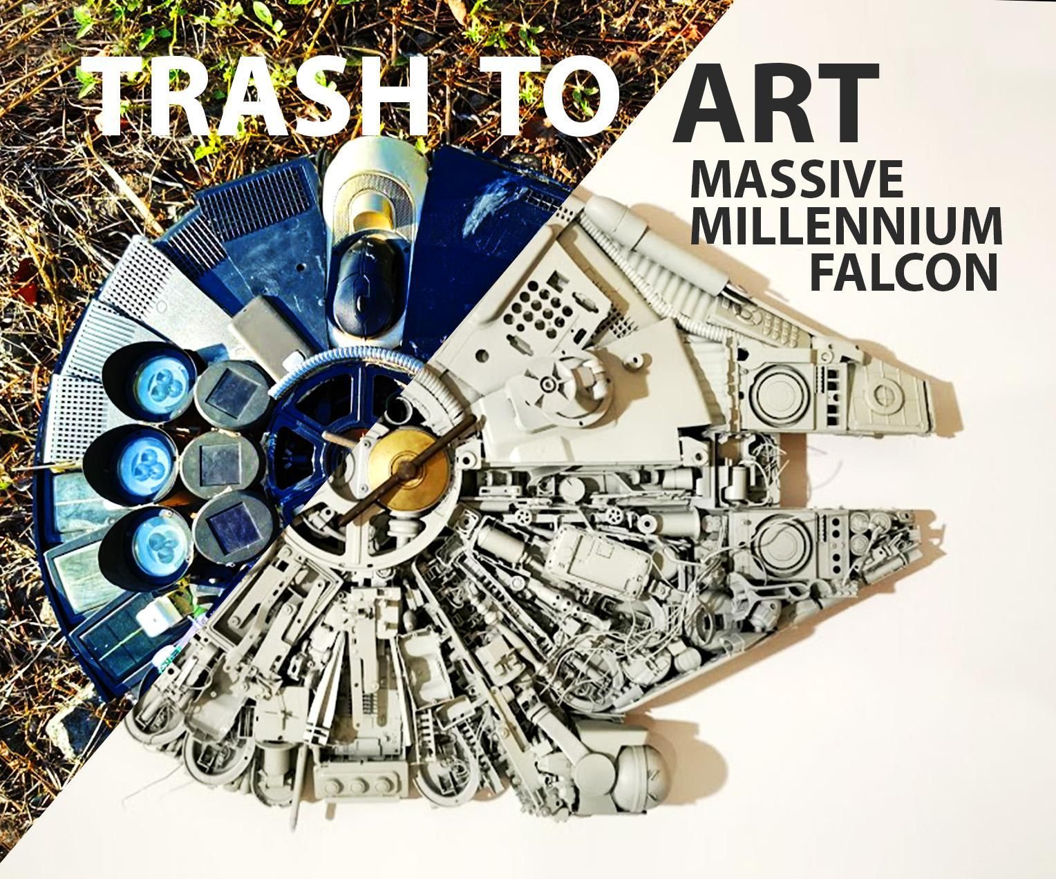 Million Micron Millenium Falcon : 11 Steps (with Pictures) - Instructables