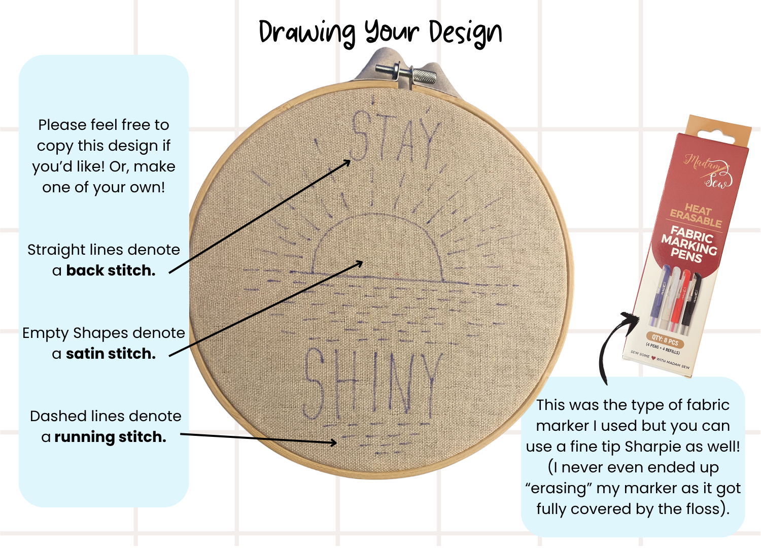 Everything You Need to Know to Begin Embroidering! : 7 Steps ...