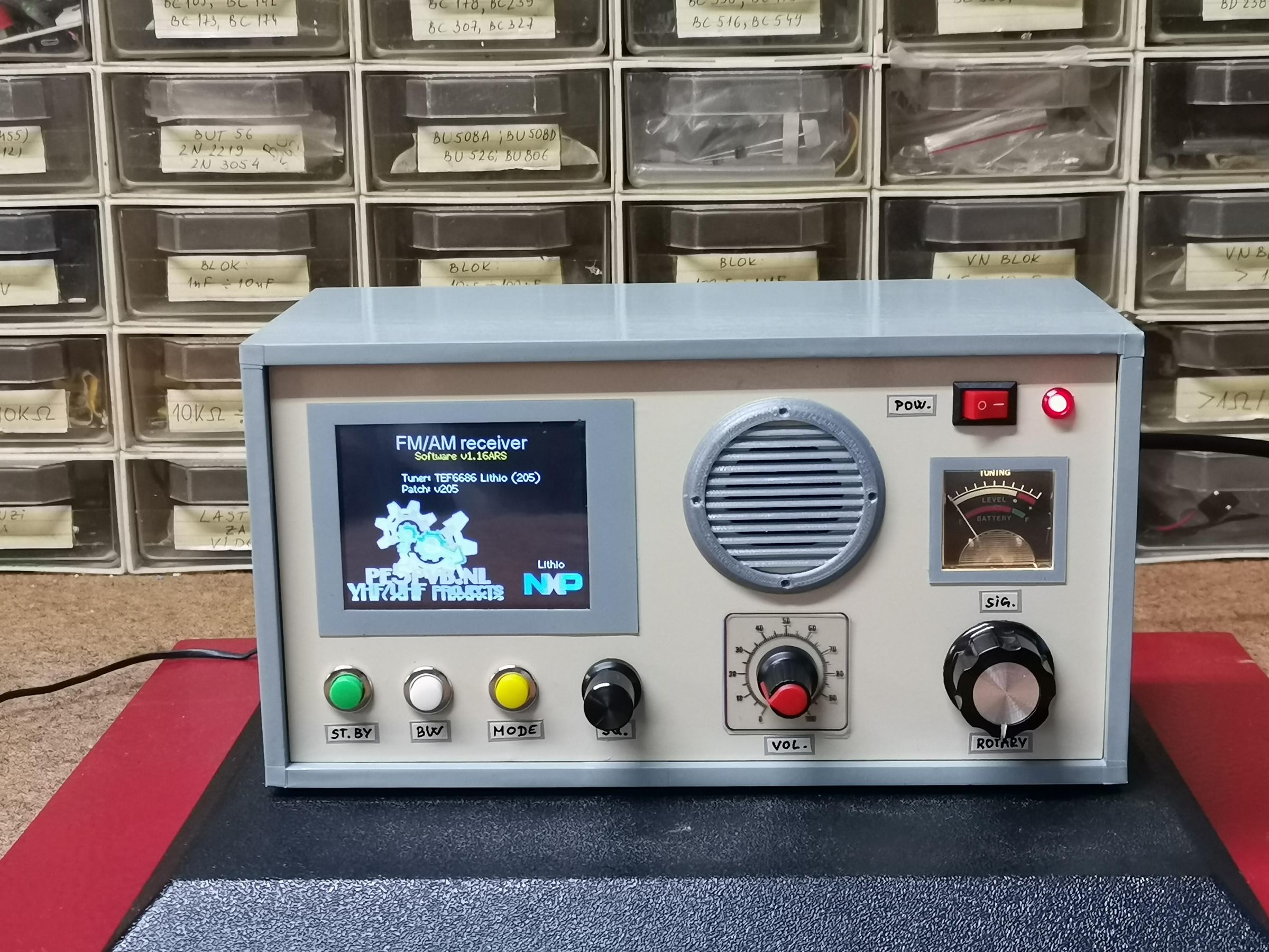 Simple TEF6686 DSP AM FM Tuner With ESP32 Microcontroller : 4 Steps ...