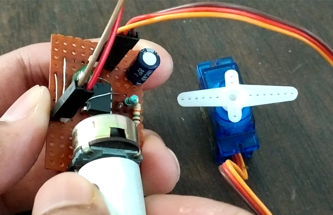 Control Servo Using 555 Timer IC : 3 Steps - Instructables