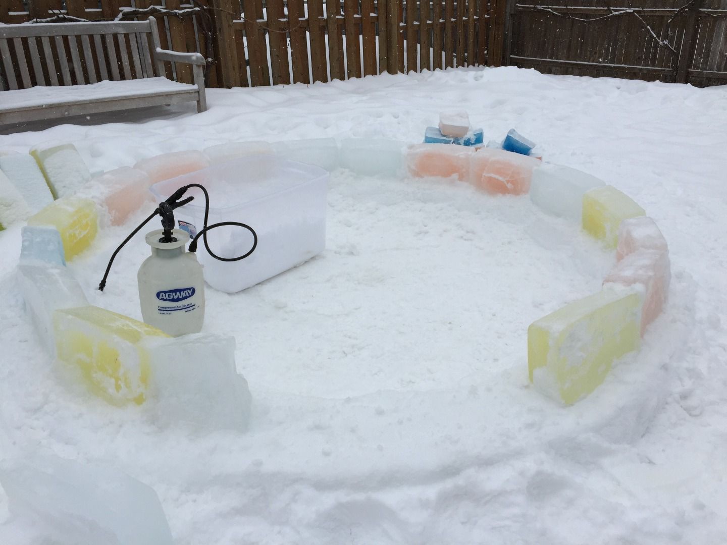 Make an Ice Block Igloo : 7 Steps (with Pictures) - Instructables