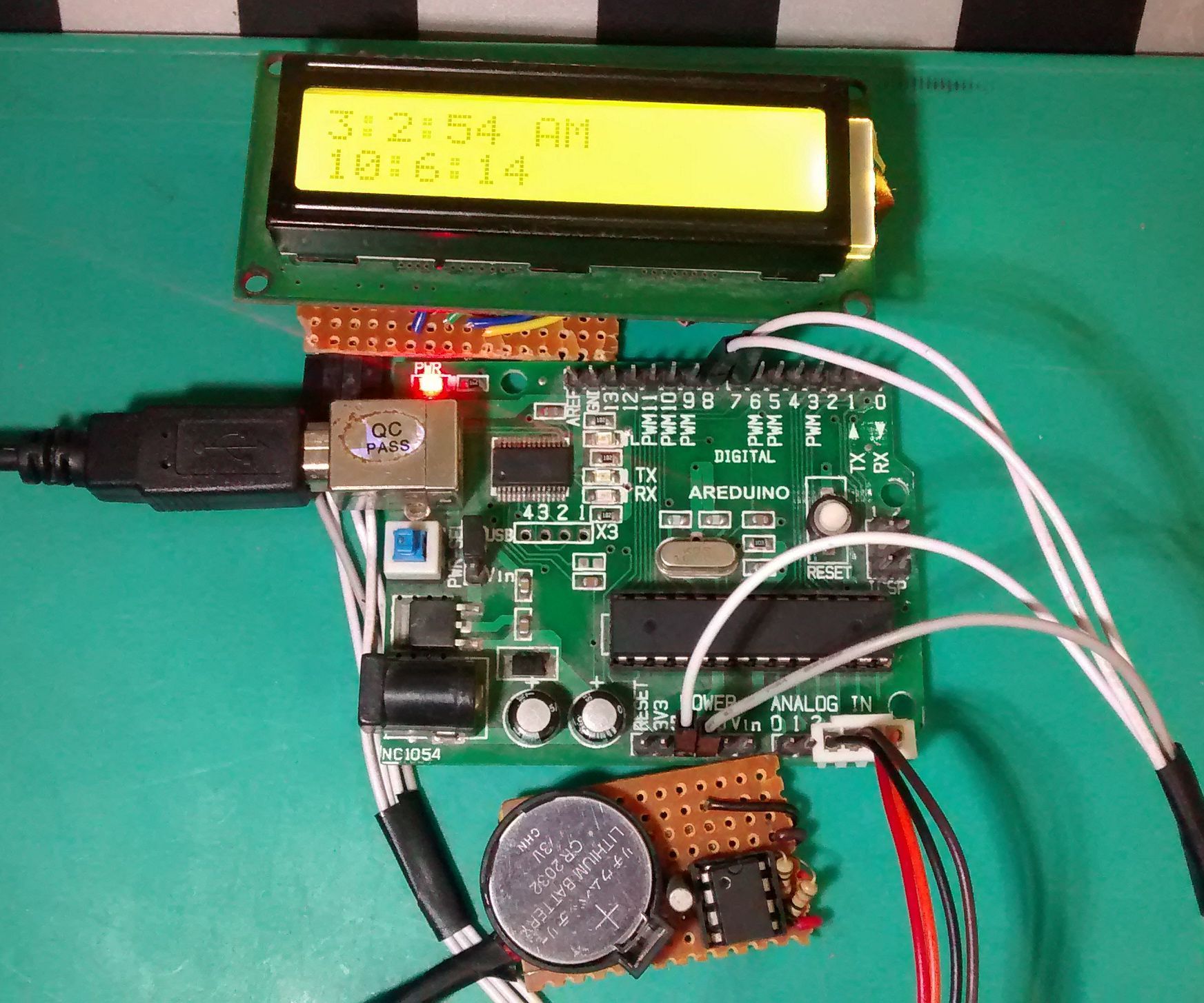 Arduino Real Time Clock DS1307 7 Steps Instructables Arduino Real Time Clock DS1307 7 Steps Instructables