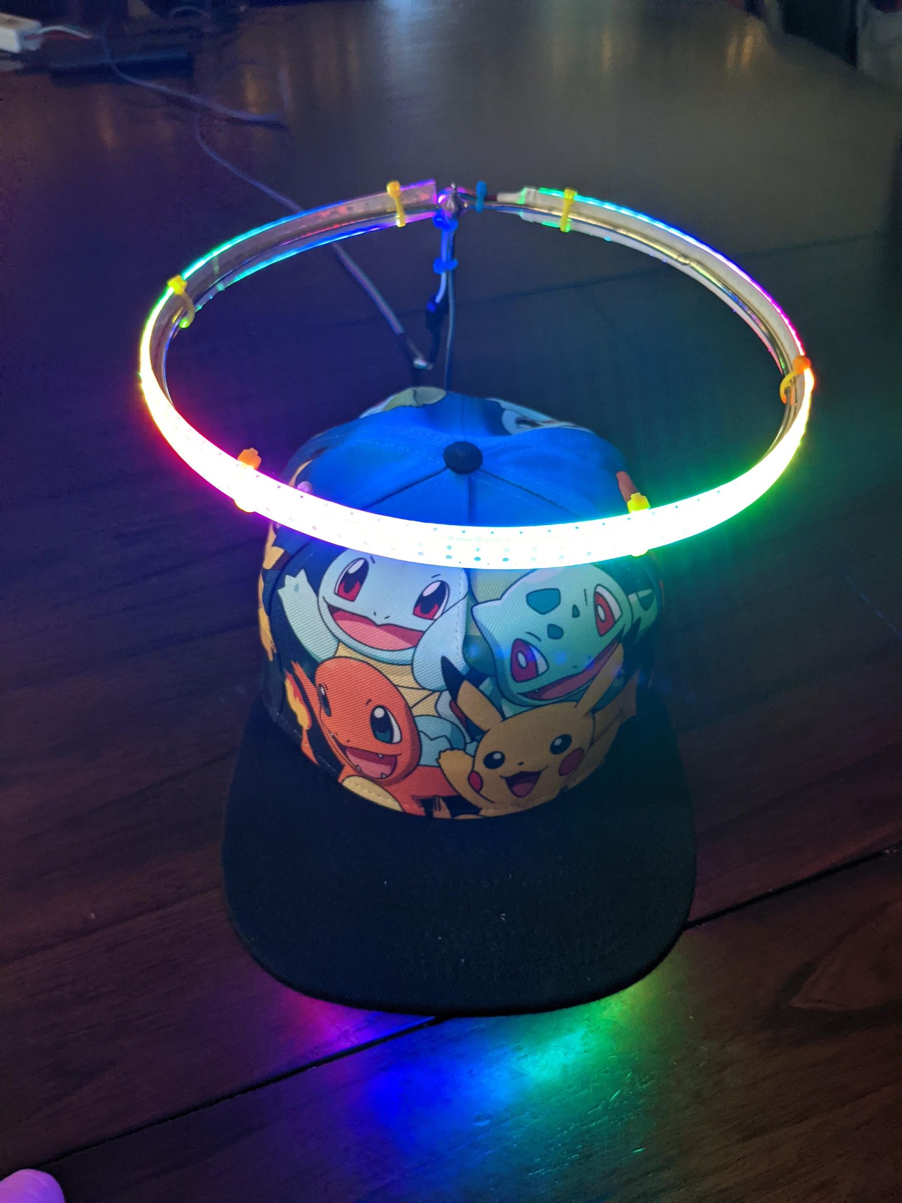 Sound Reactive LED Halo Hat : 6 Steps (with Pictures) - Instructables