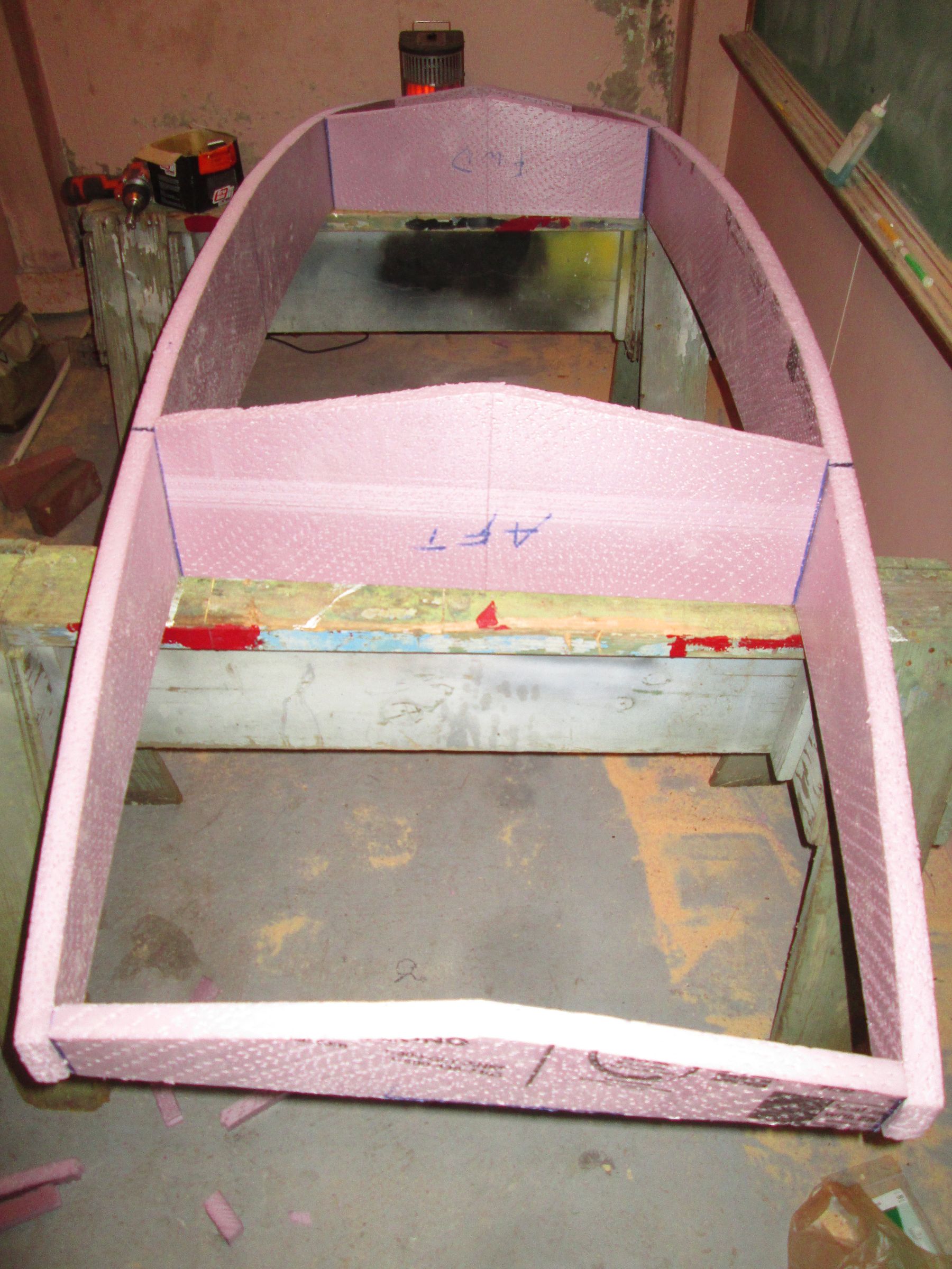 Seafoam Kayak, the Unsinkable Foam Kayak Anyone Can Build, 16 Pounds ...