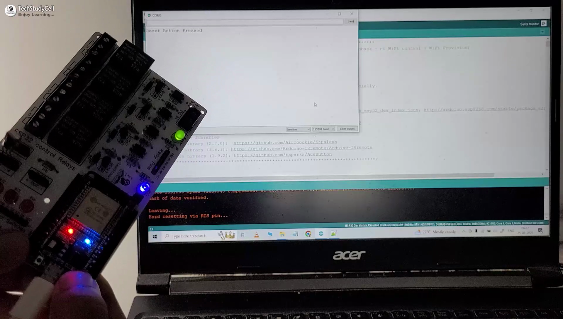 IoT Project Using ESP32 Alexa With OTA WiFi Update : 12 Steps ...