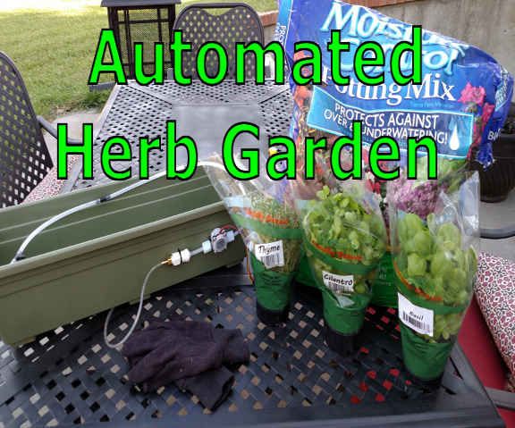 Automated Herb Garden - Edison : 4 Steps - Instructables