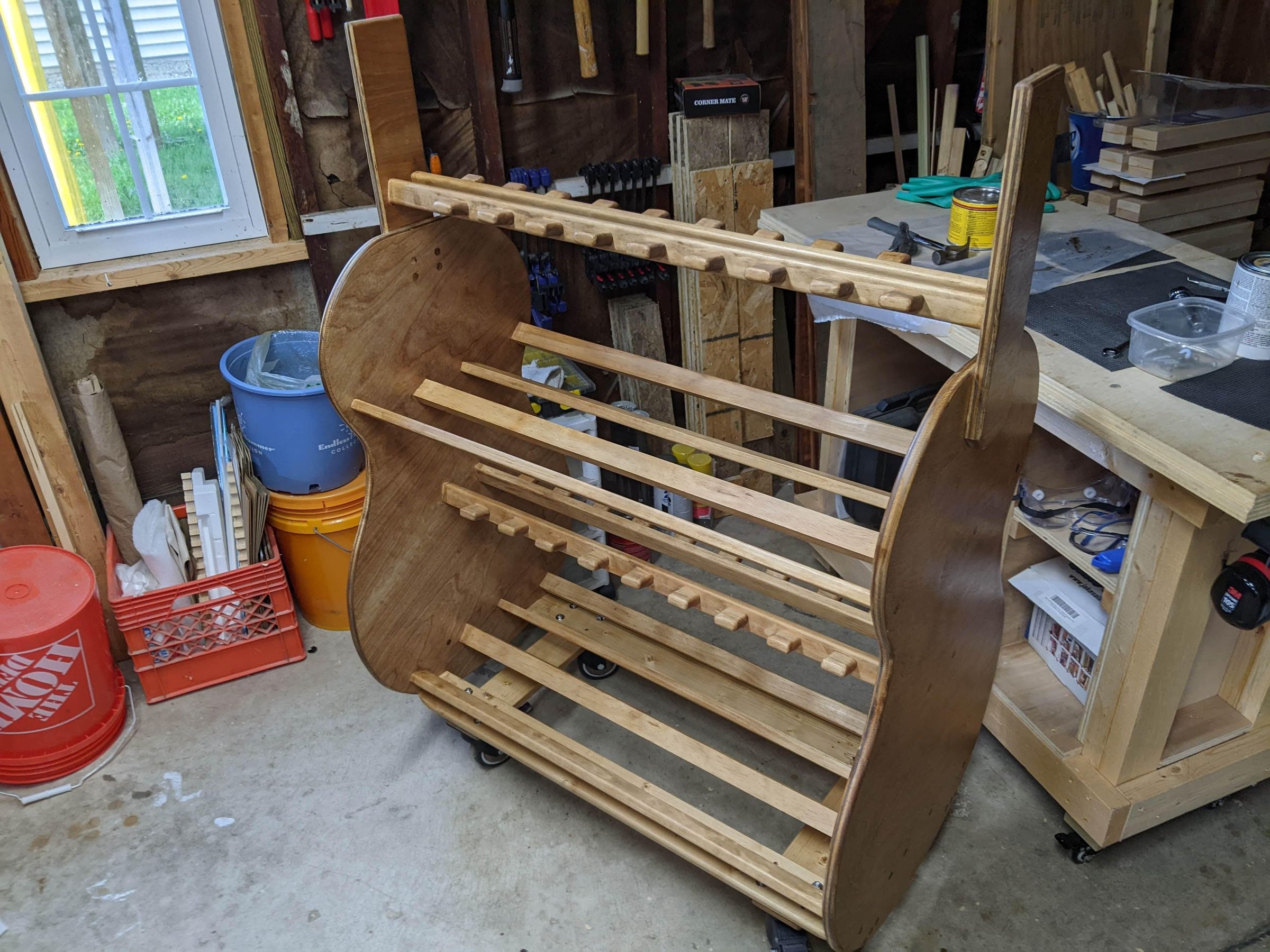 Ukulele Storage Cart : 7 Steps (with Pictures) - Instructables