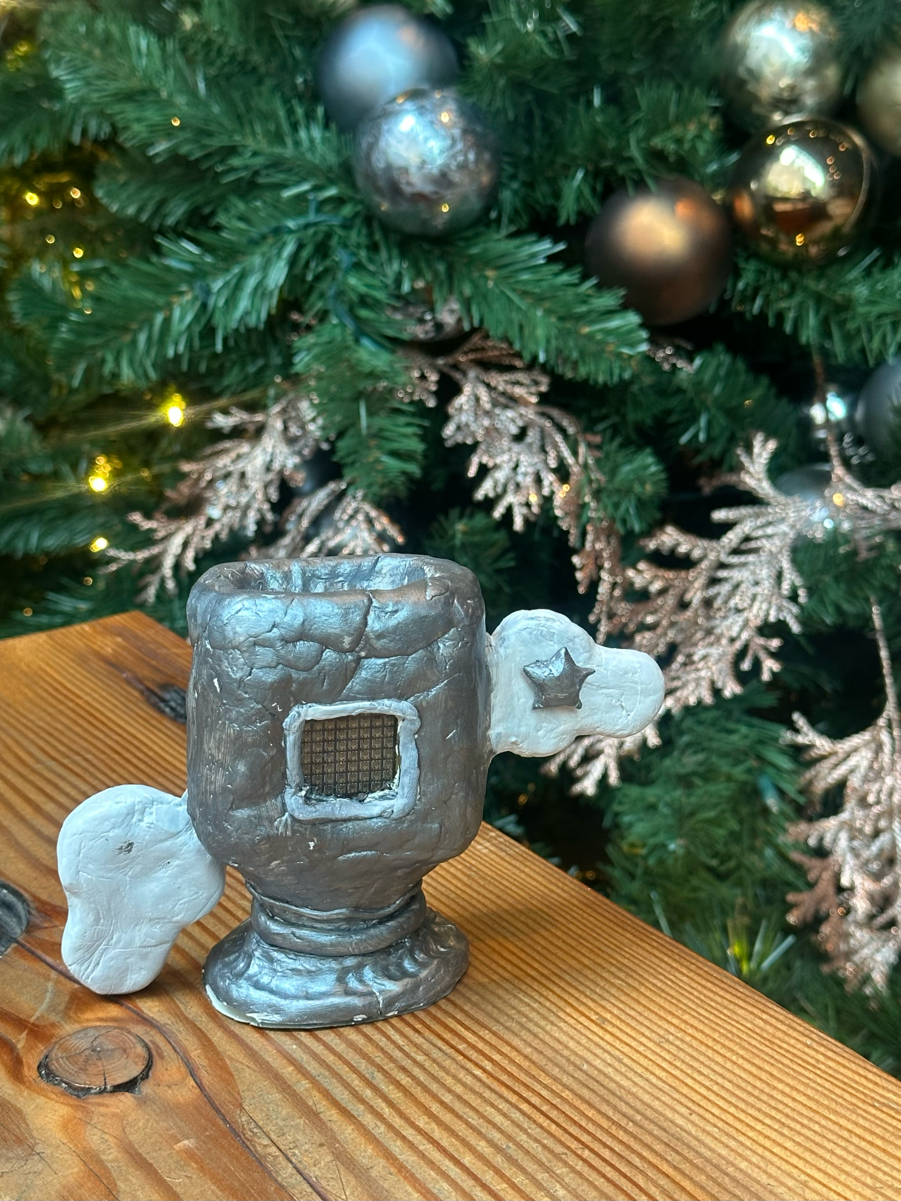 Hand-Sculpted Digital Totem: ARCANA Capsule (ESP32 + Clay + 3D Print ...