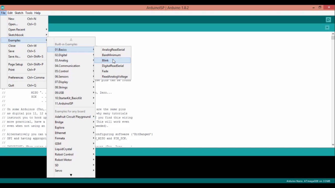 HOW TO MAKE ARDUINO NANO/MINI | How to Burn Bootloader : 5 Steps ...