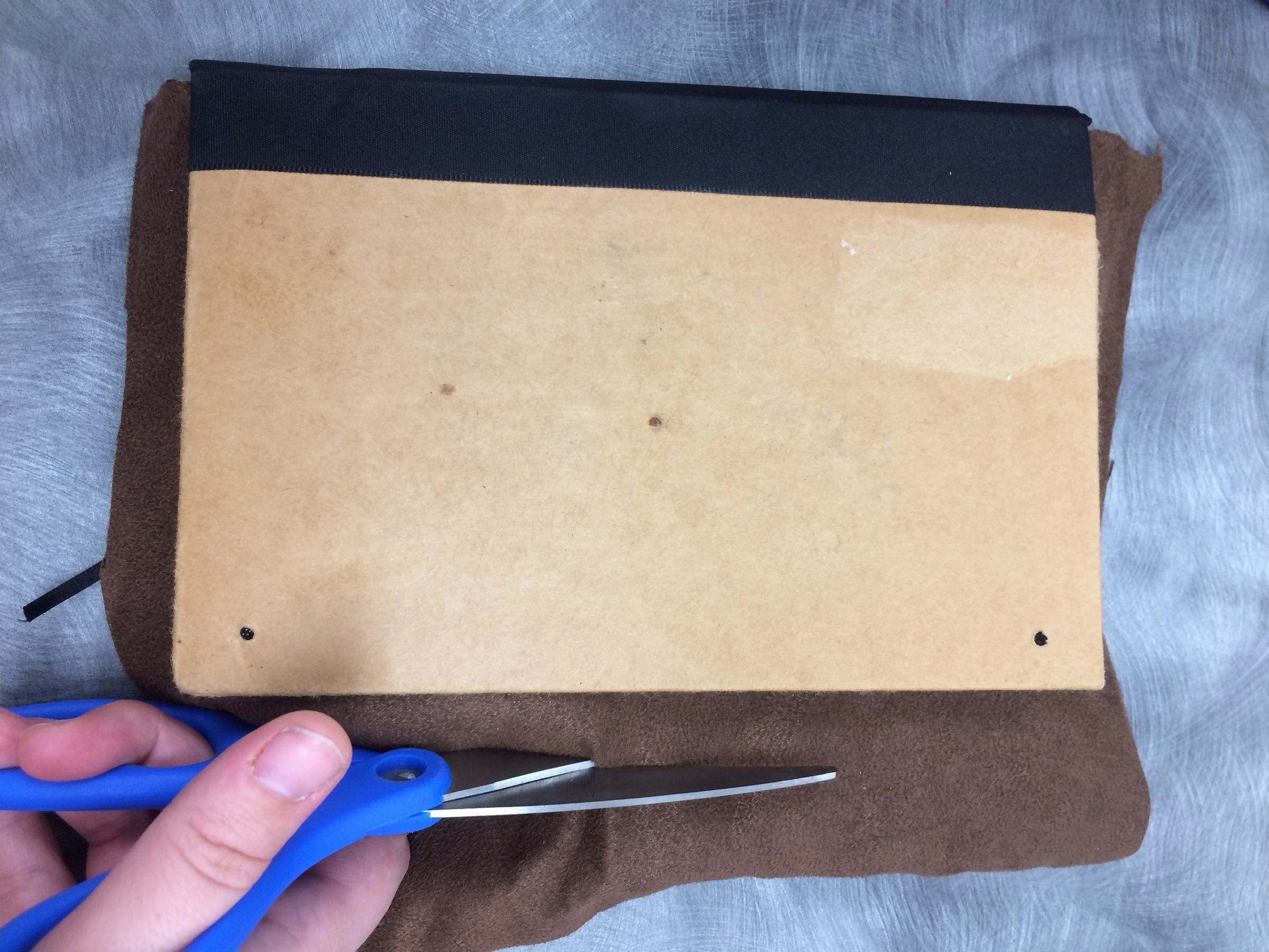 Easy Old-Fashioned Notebook - No Sewing Required : 5 Steps (with ...