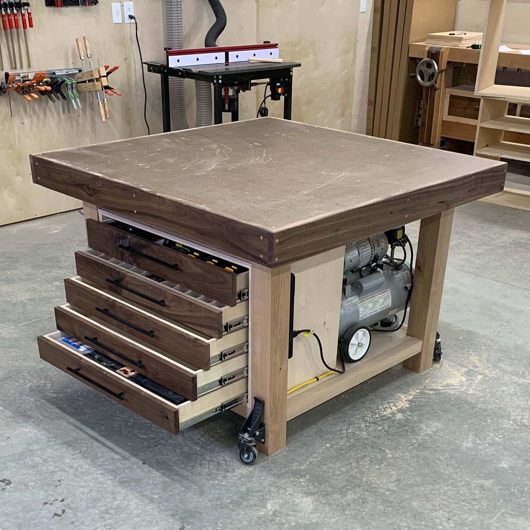 Assembly Table With Storage : 17 Steps (with Pictures) - Instructables