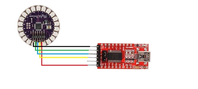 Lilypad Arduino Tutorial 4 Steps Instructables 0613
