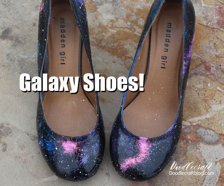 DIY Painted Galaxy Shoes! : 3 Steps (with Pictures) - Instructables