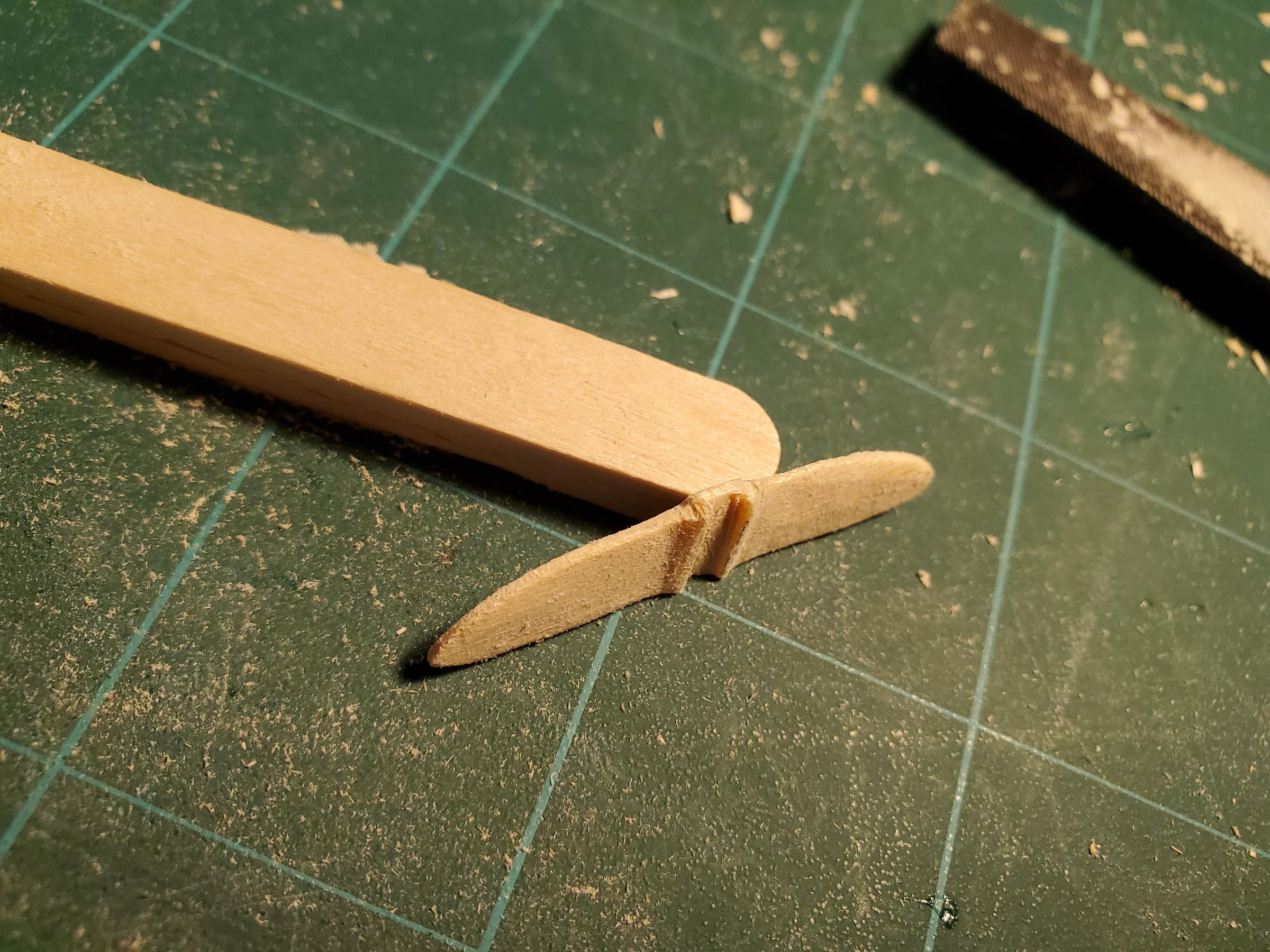 Turning Popsicle Sticks Into One of the Most Iconic WW2 Planes Ever ...