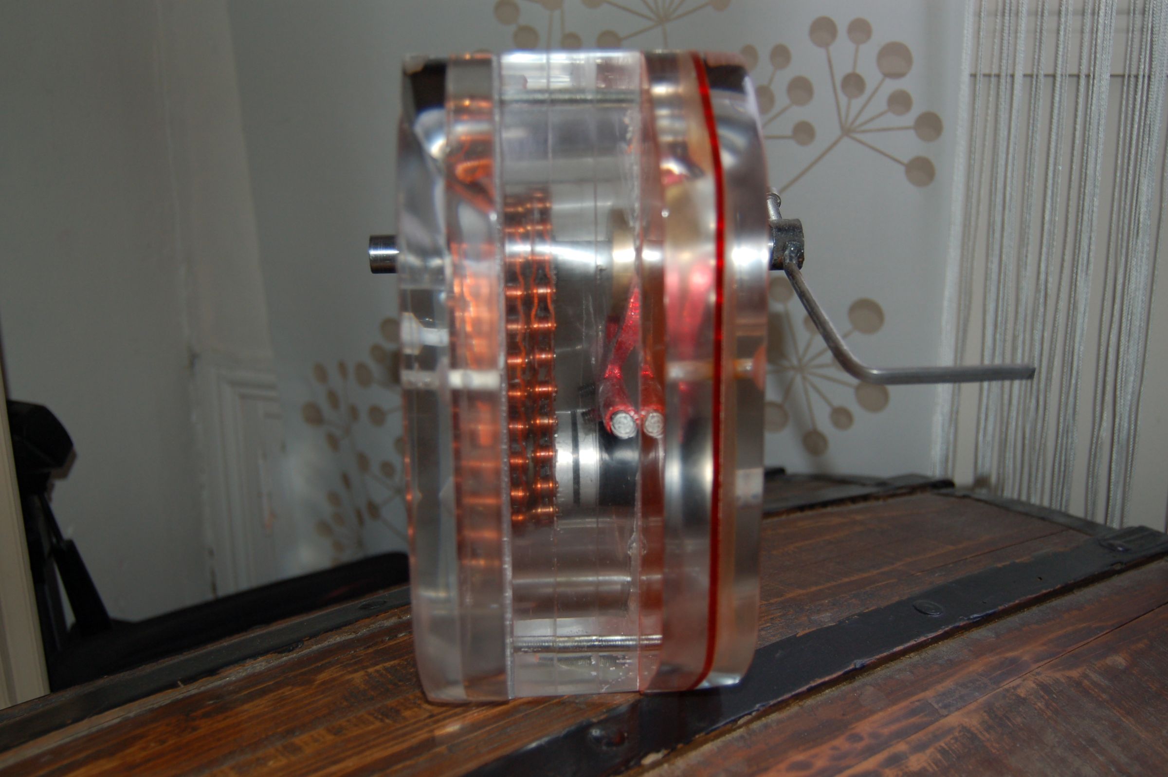 Transparent Gearbox on a Homemade Bicycle : 10 Steps (with Pictures ...
