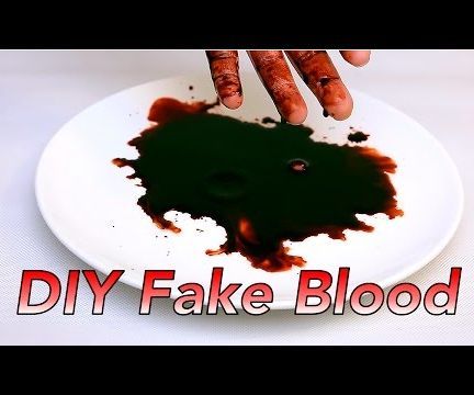 DIY Fake Blood (Chemistry Trick) - Instructables