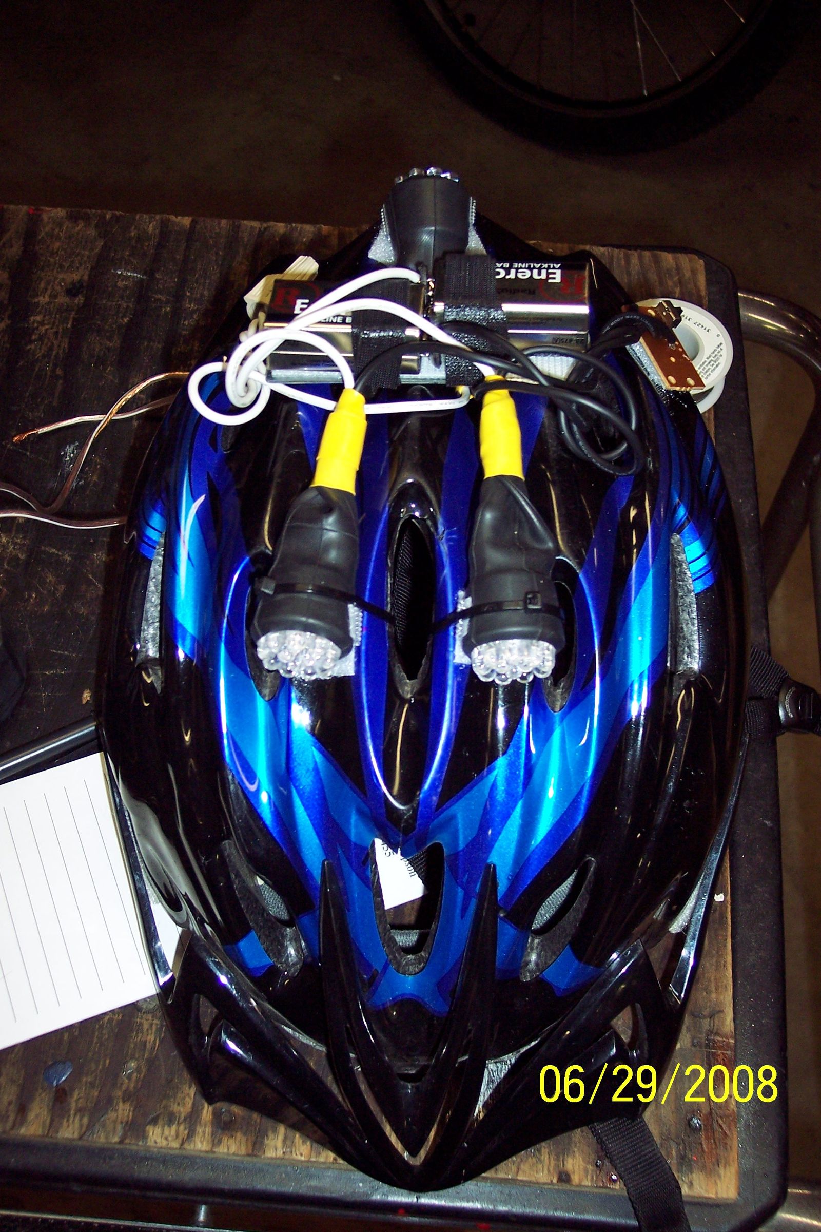 Cheap High Power Helmet Light : 3 Steps - Instructables