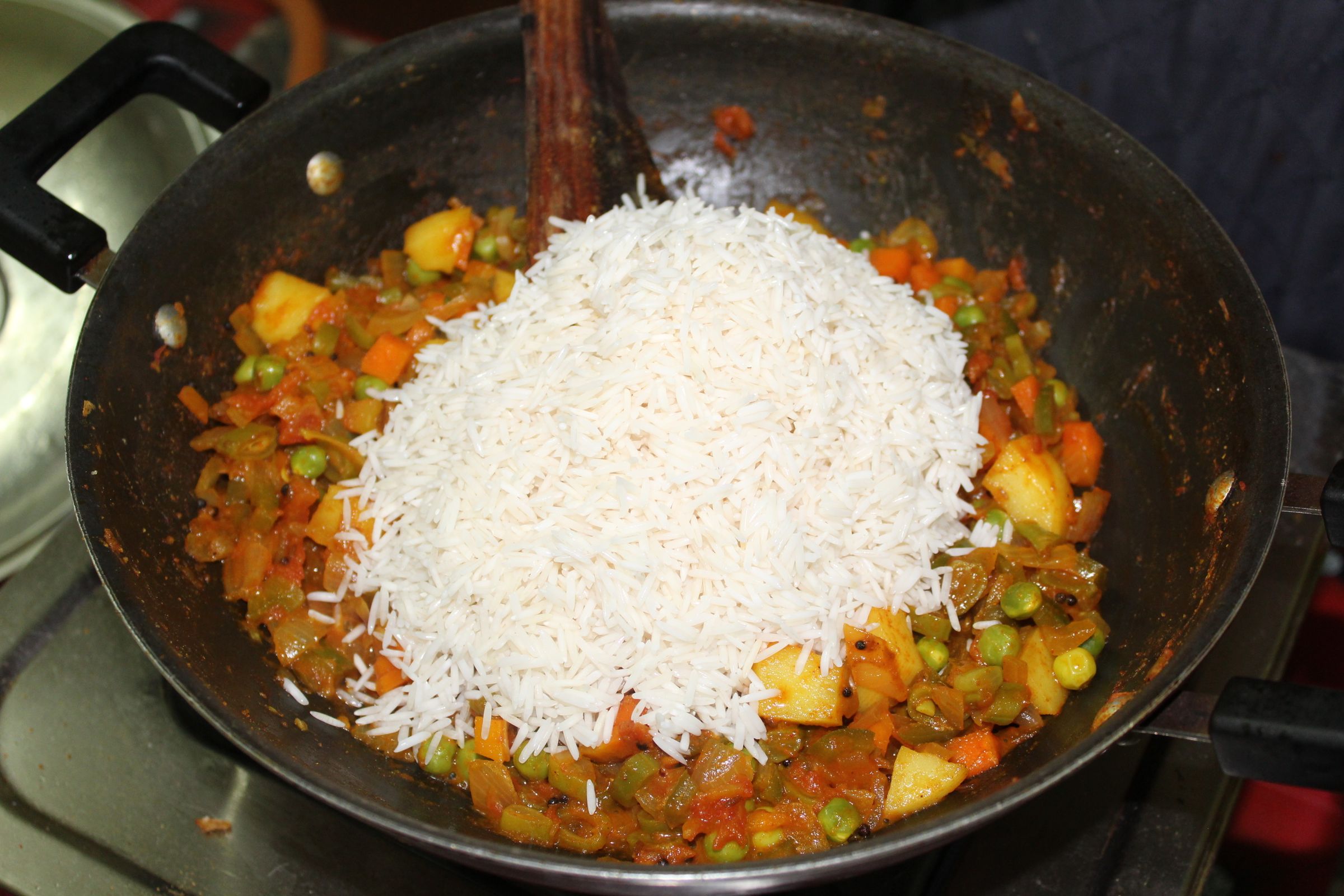 Indian Masala Rice - One Pot Meal : 11 Steps (with Pictures ...