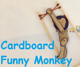 Cardboard Toy - the Funny Monkey : 10 Steps - Instructables