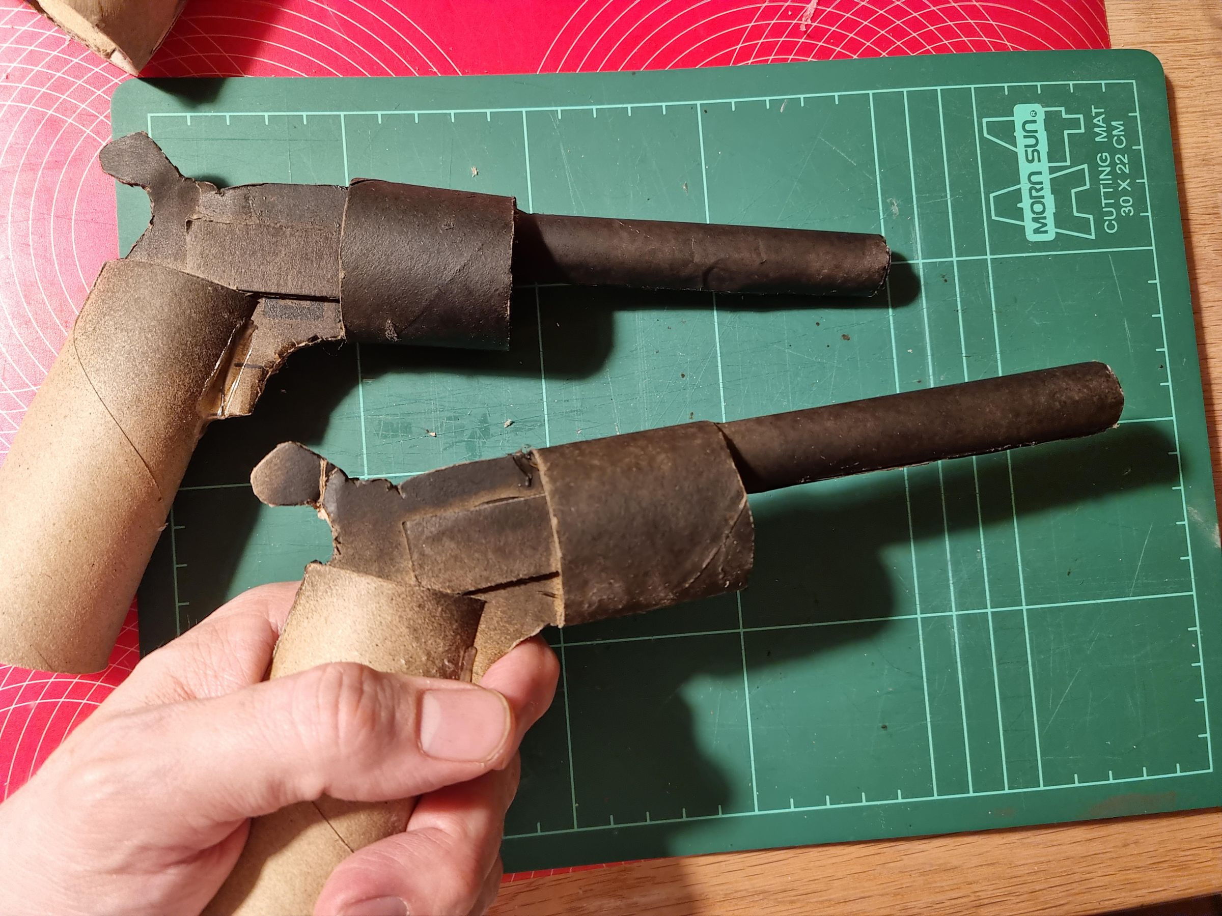 Easy Revolvers From Cardboard : 5 Steps - Instructables