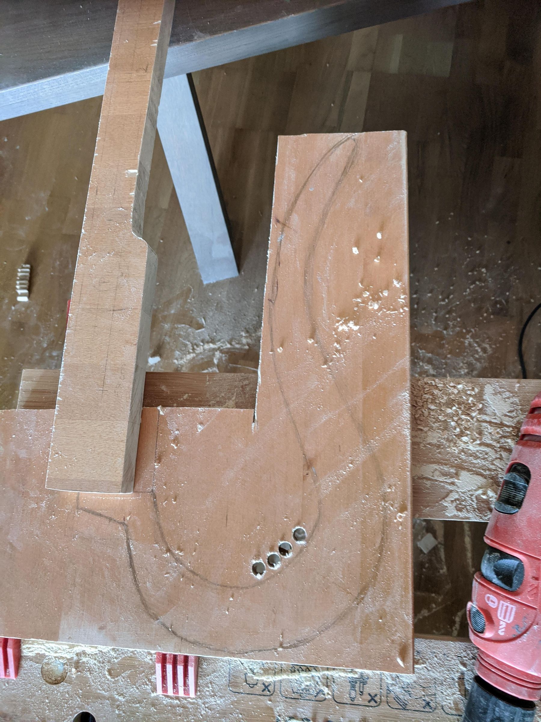 3 Guitars Made From a Table. #1 the Slide Guitar : 5 Steps (with ...