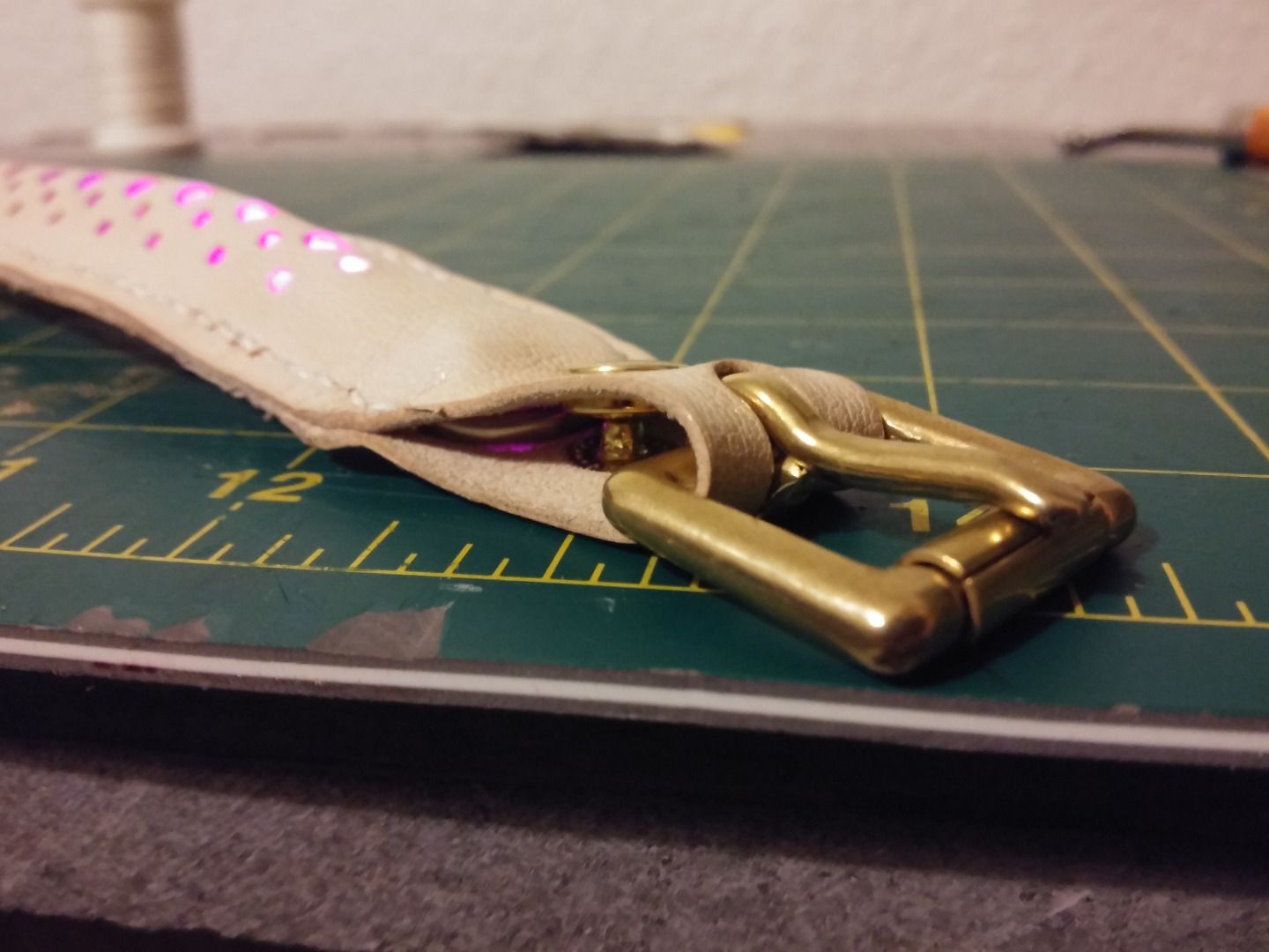 Leather Light-Emitting (LED) Dog Collar : 11 Steps (with Pictures ...