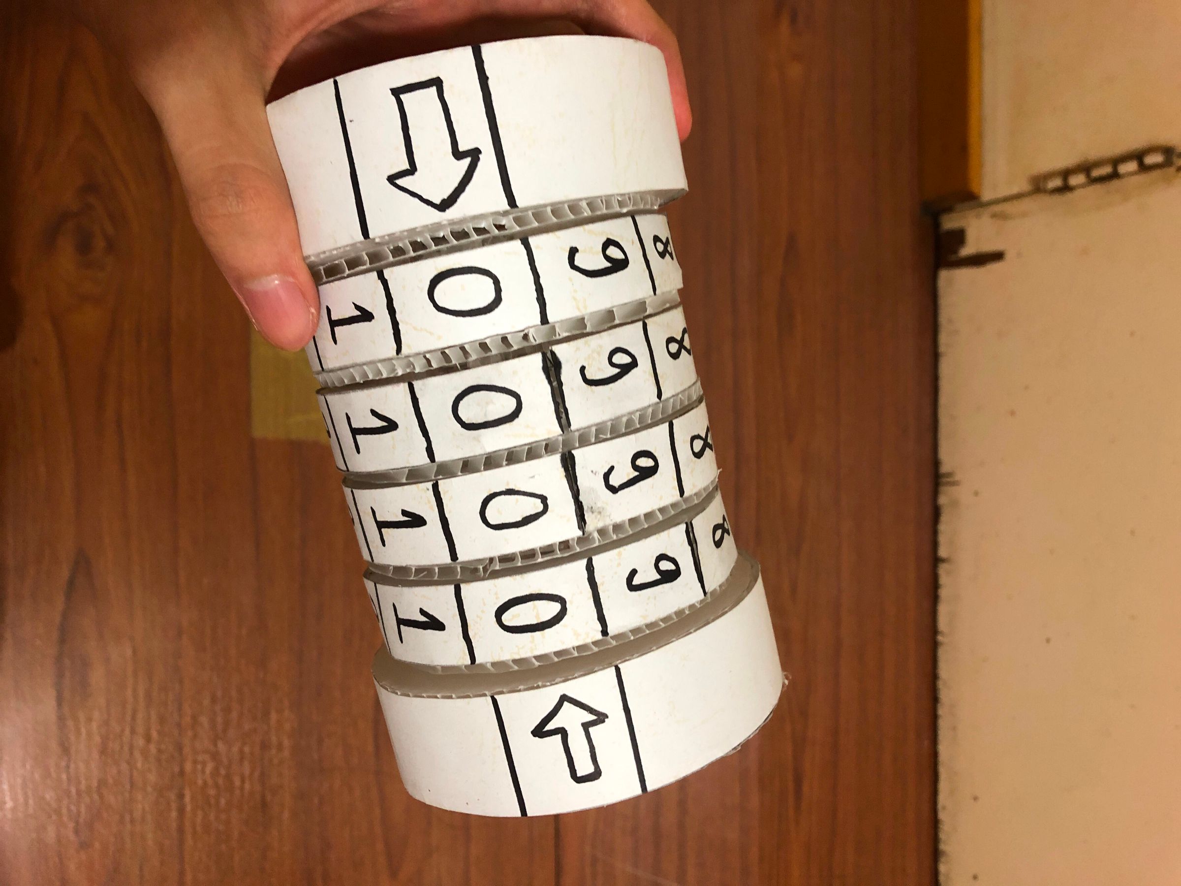 Cardboard Cryptex Safe! : 9 Steps (with Pictures) - Instructables