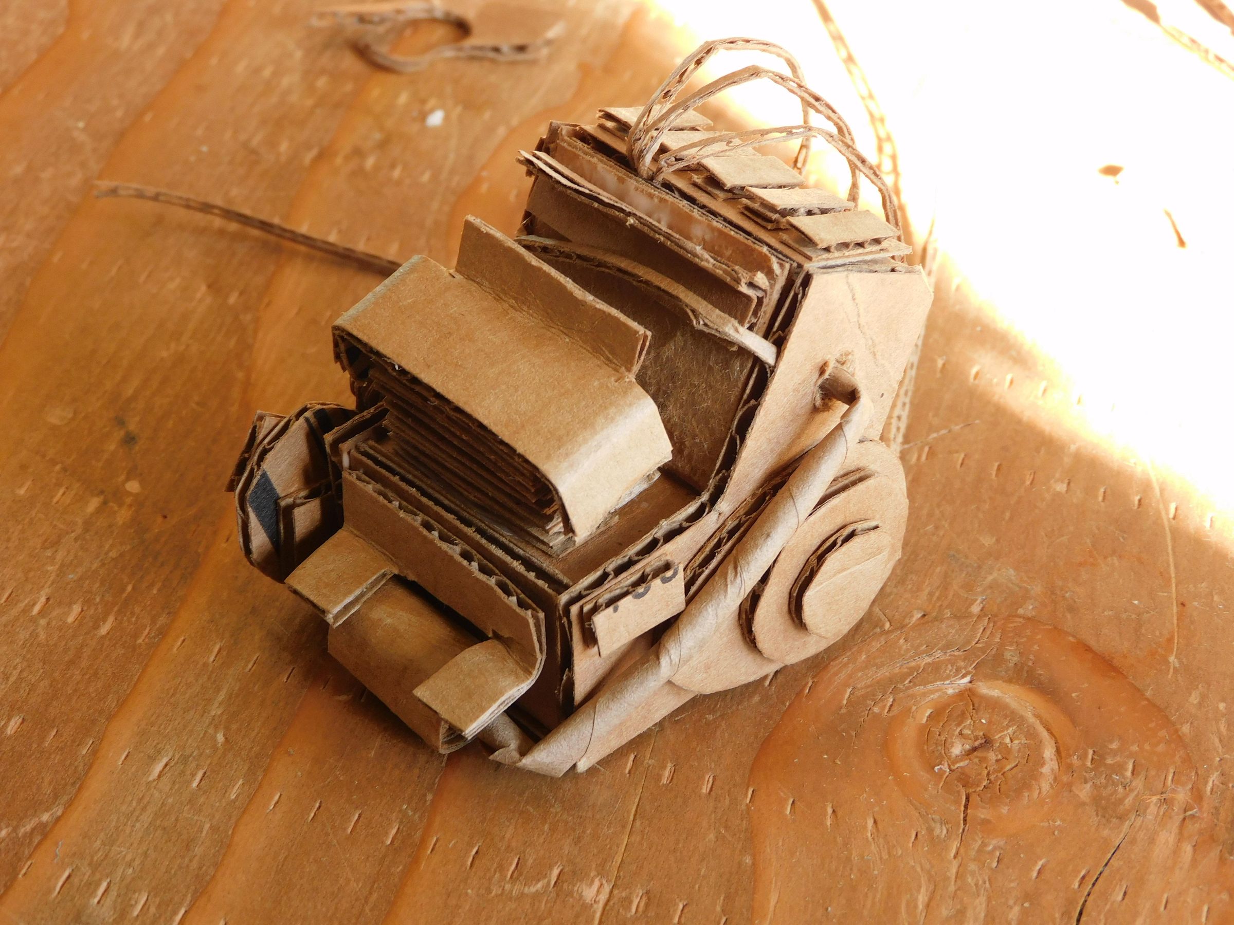 Cardboard Suzuki Hayabusa Chassis : 17 Steps (with Pictures ...