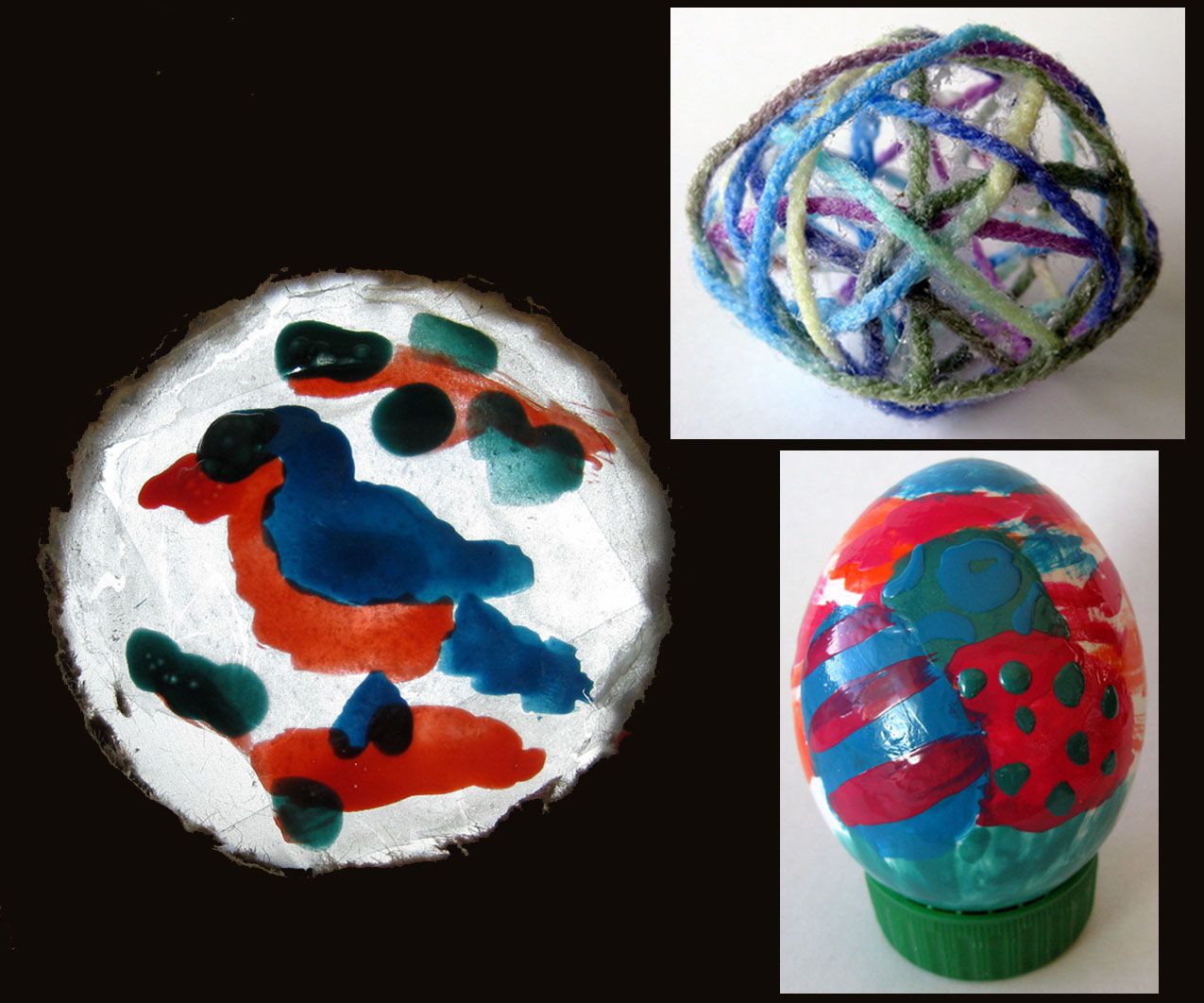 3 Easy Crafts Using Nail Polish and Eggshells : 12 Steps (with Pictures ...