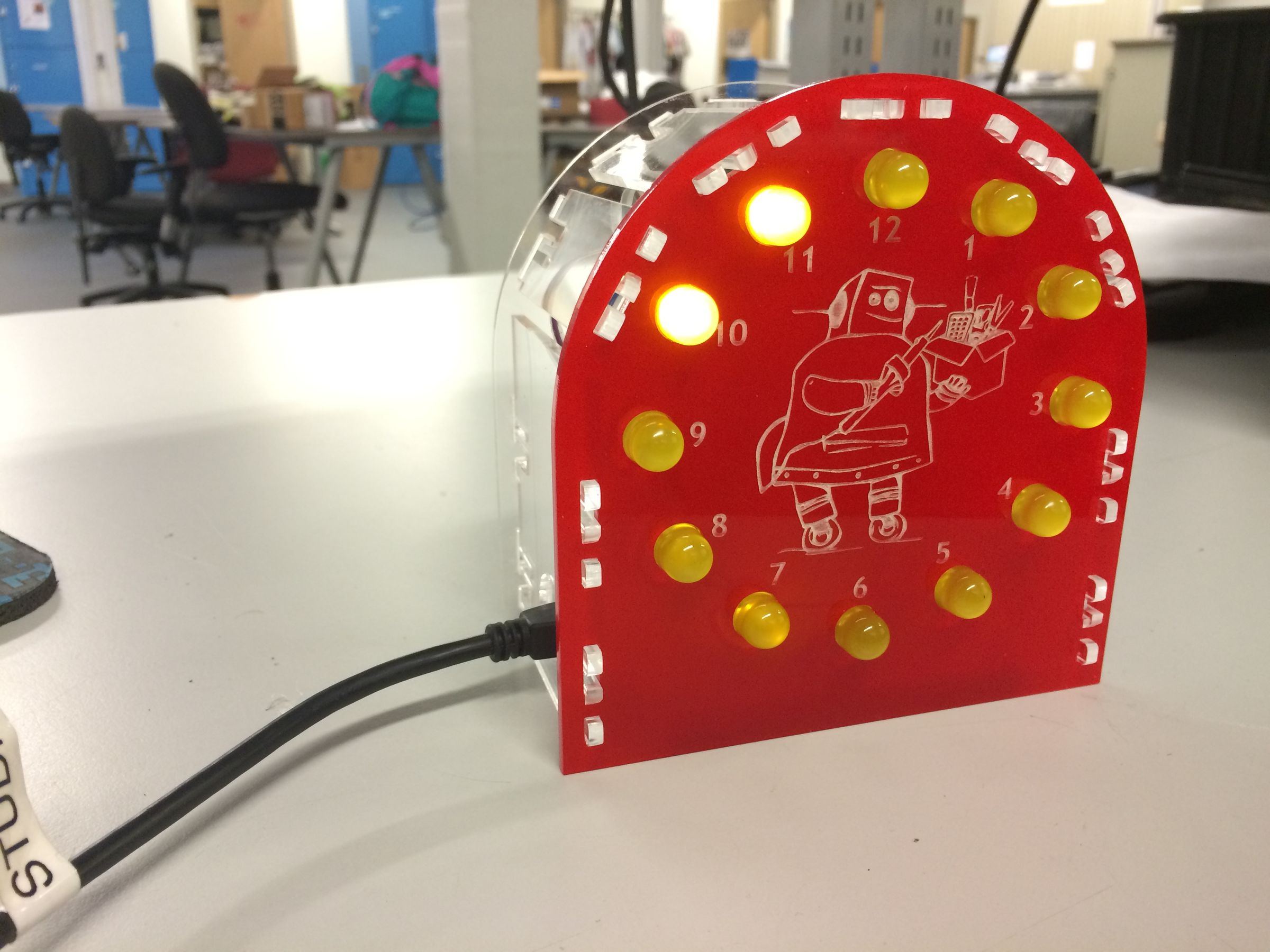 Arduino-powered LED Clock : 11 Steps (with Pictures) - Instructables
