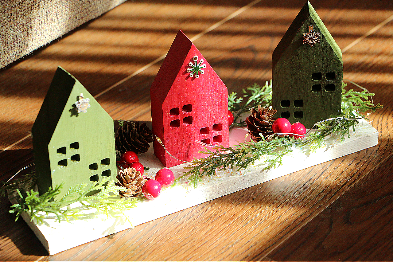 DIY Mini Christmas Village Display : 5 Steps (with Pictures ...