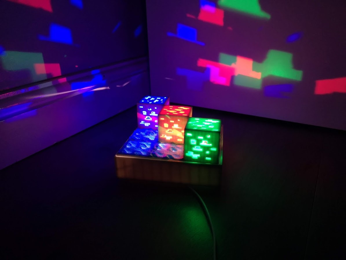 Minecraft Inspired Brick Night Light : 5 Steps (with Pictures ...