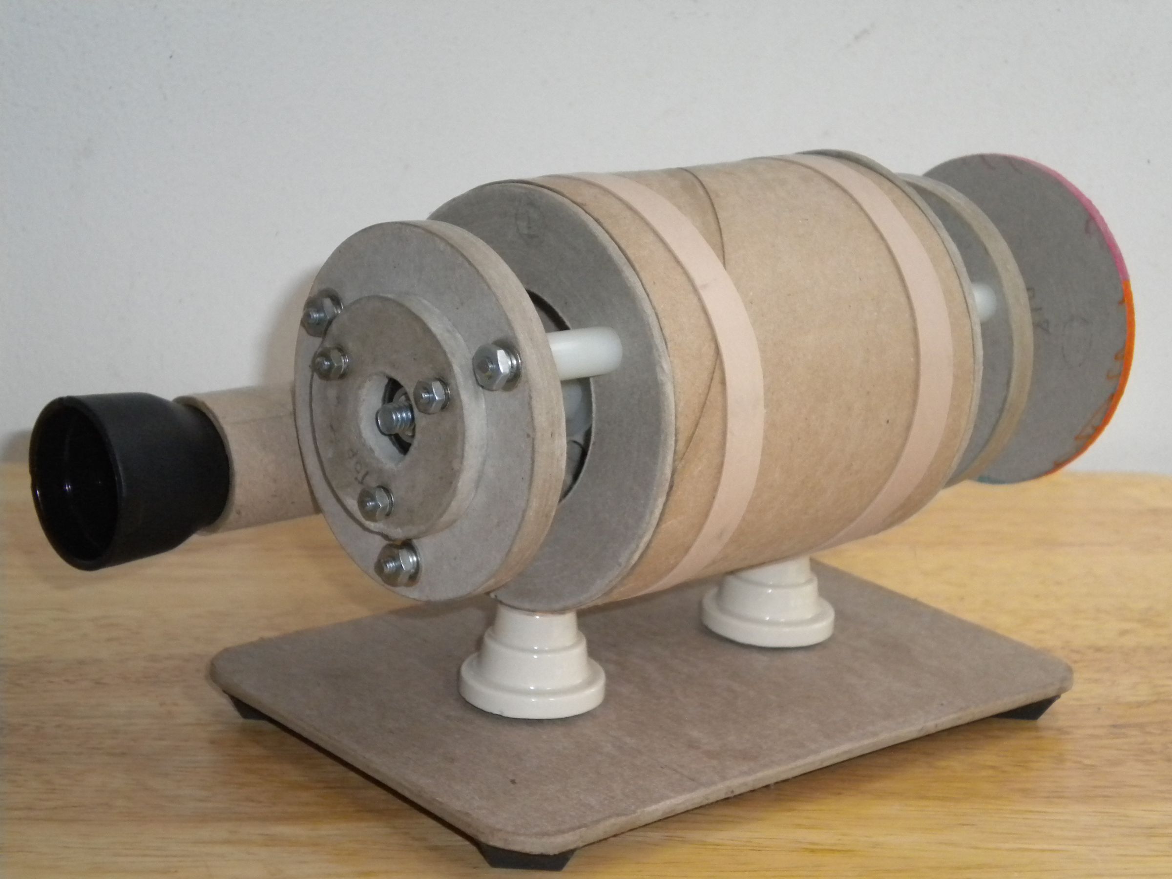Machining a Mini Tesla Turbine From Cardboard : 24 Steps (with Pictures ...