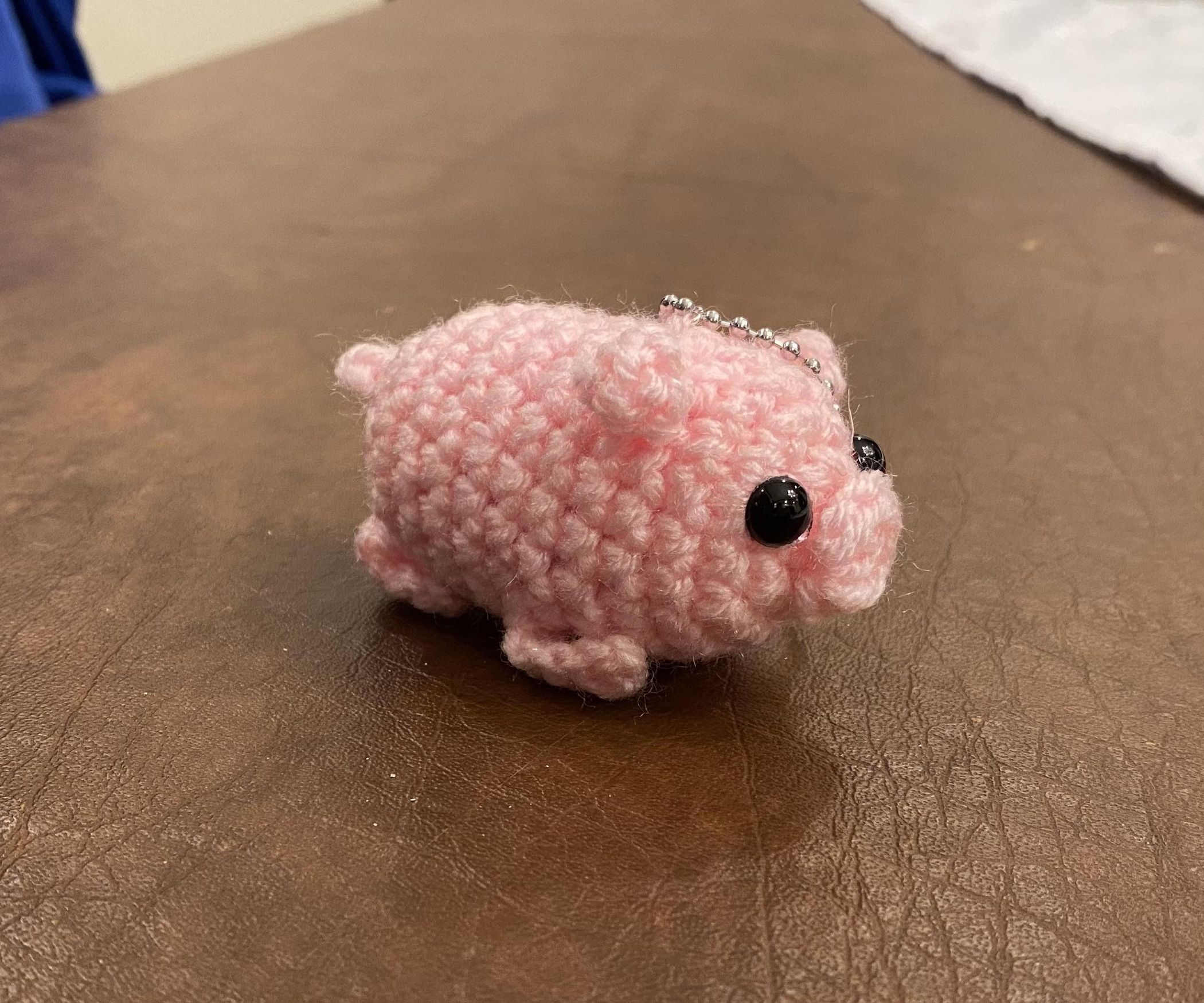 Crochet Animal Keychains (Pig) : 14 Steps (with Pictures) - Instructables
