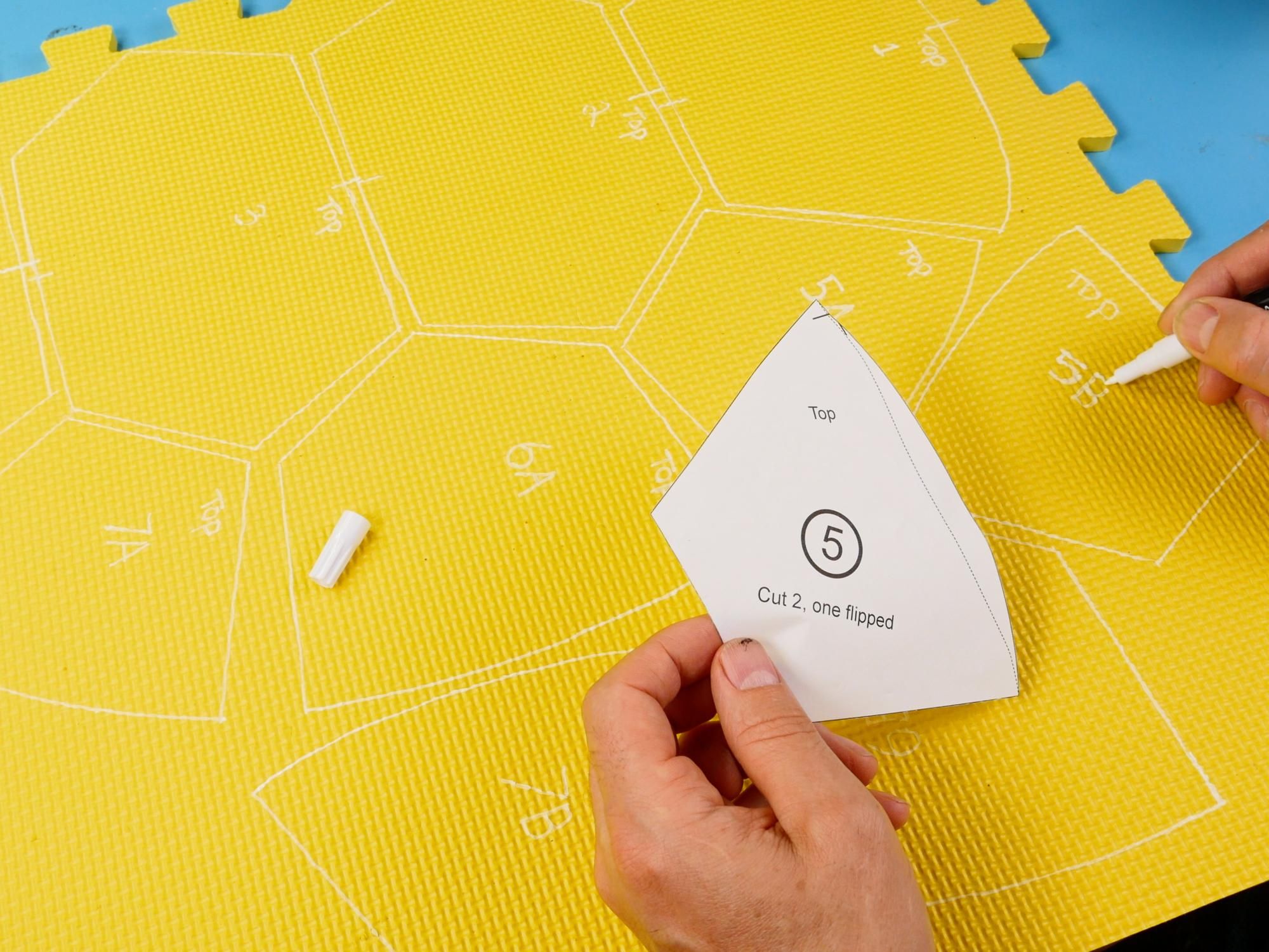 DIY Turtle Shell From a Foam Mat! : 29 Steps (with Pictures ...