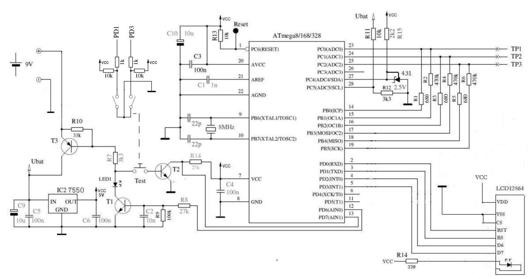 AVR Transistor Tester : 8 Steps - Instructables