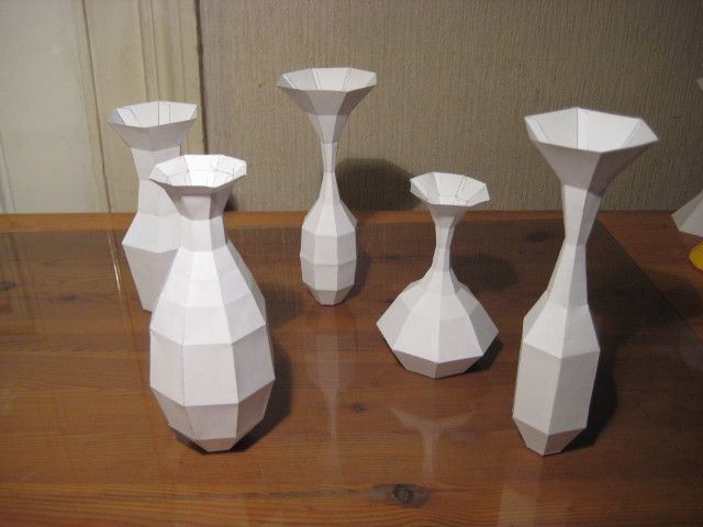 How to Make a Paper Vase Without Curves : 3 Steps - Instructables