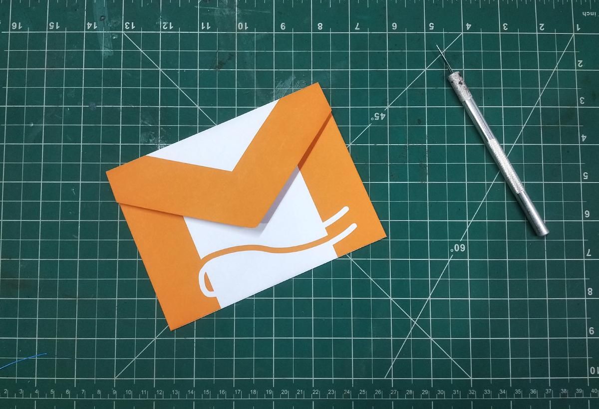 How to Make E-mail Paper Envelope | Gmail : 6 Steps (with Pictures) - Instructables