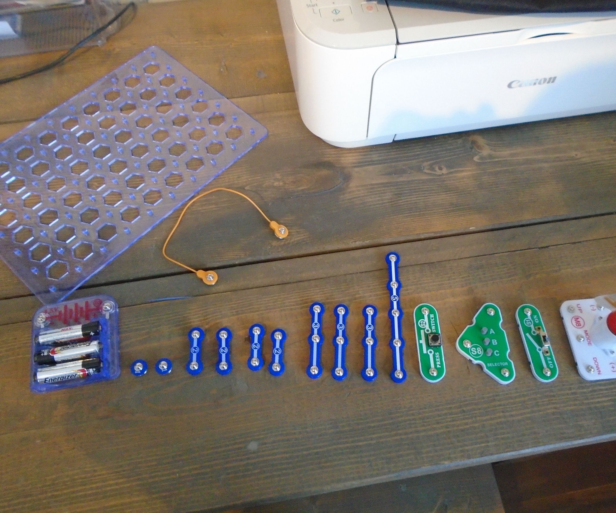 MAKE YOUR SNAP CIRCUITS ARCADE SET FAN SAY I