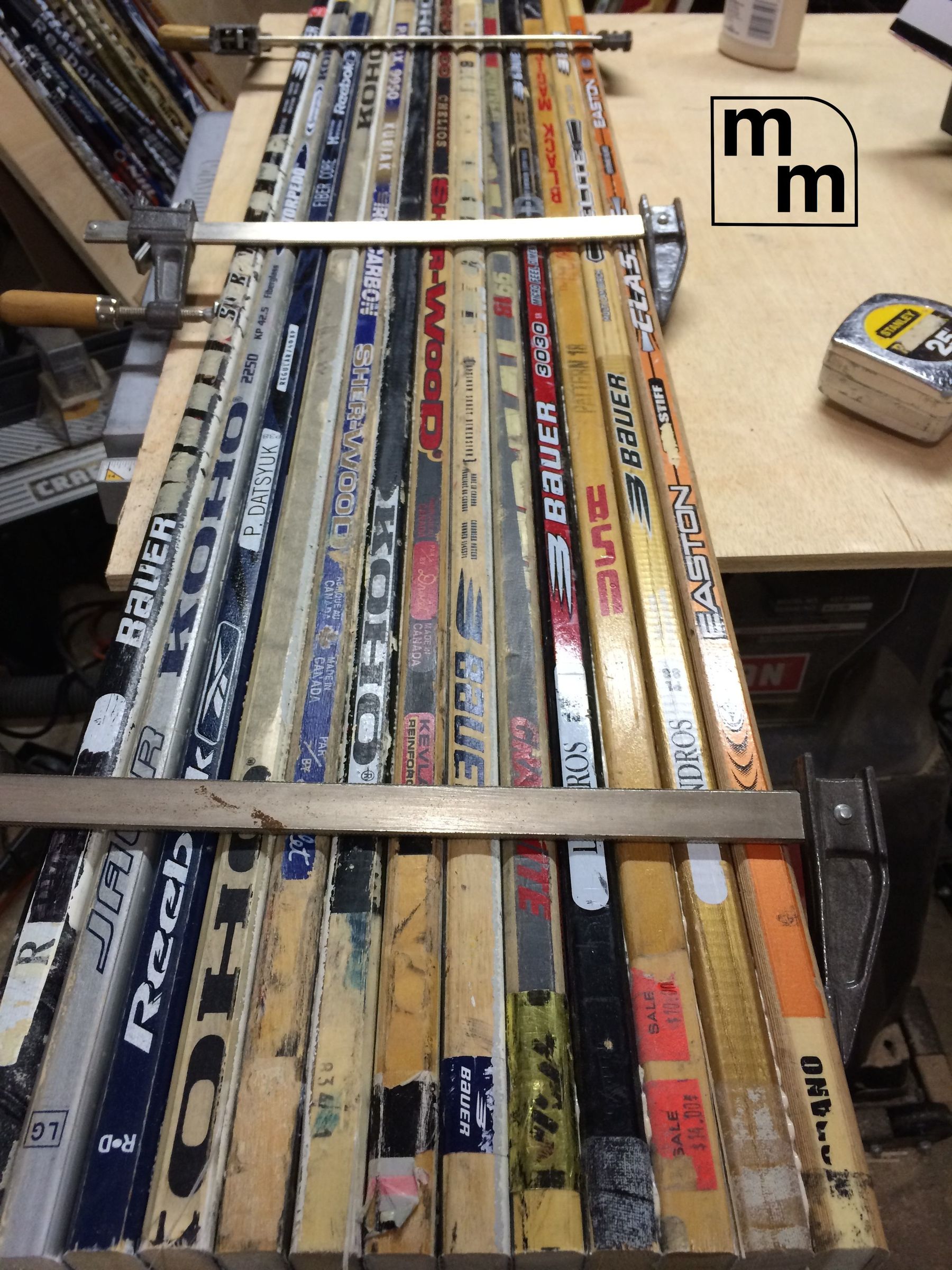 Hockey Stick Bench : 10 Steps (with Pictures) - Instructables