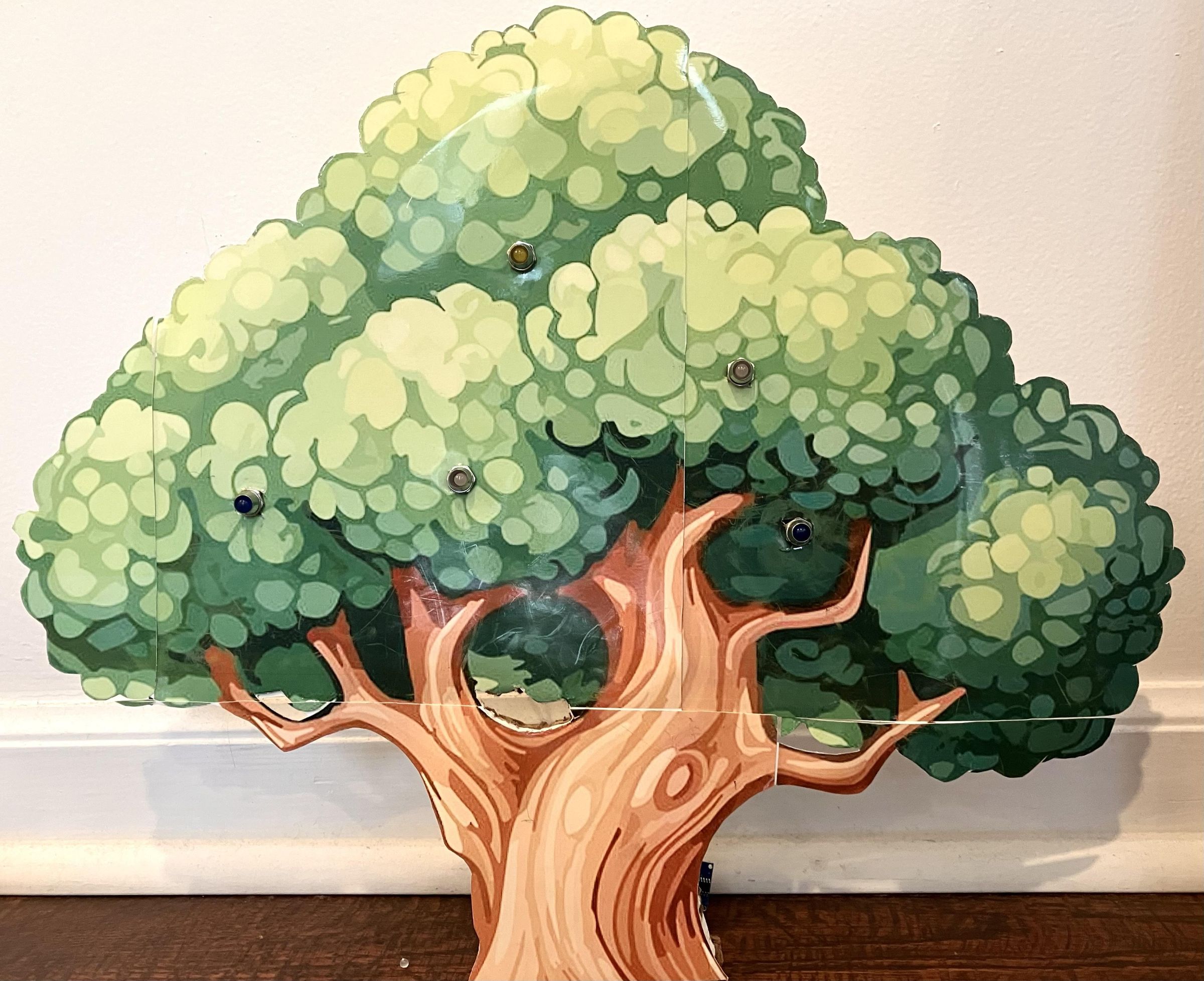 Object Activated Tree Light Display : 6 Steps (with Pictures ...
