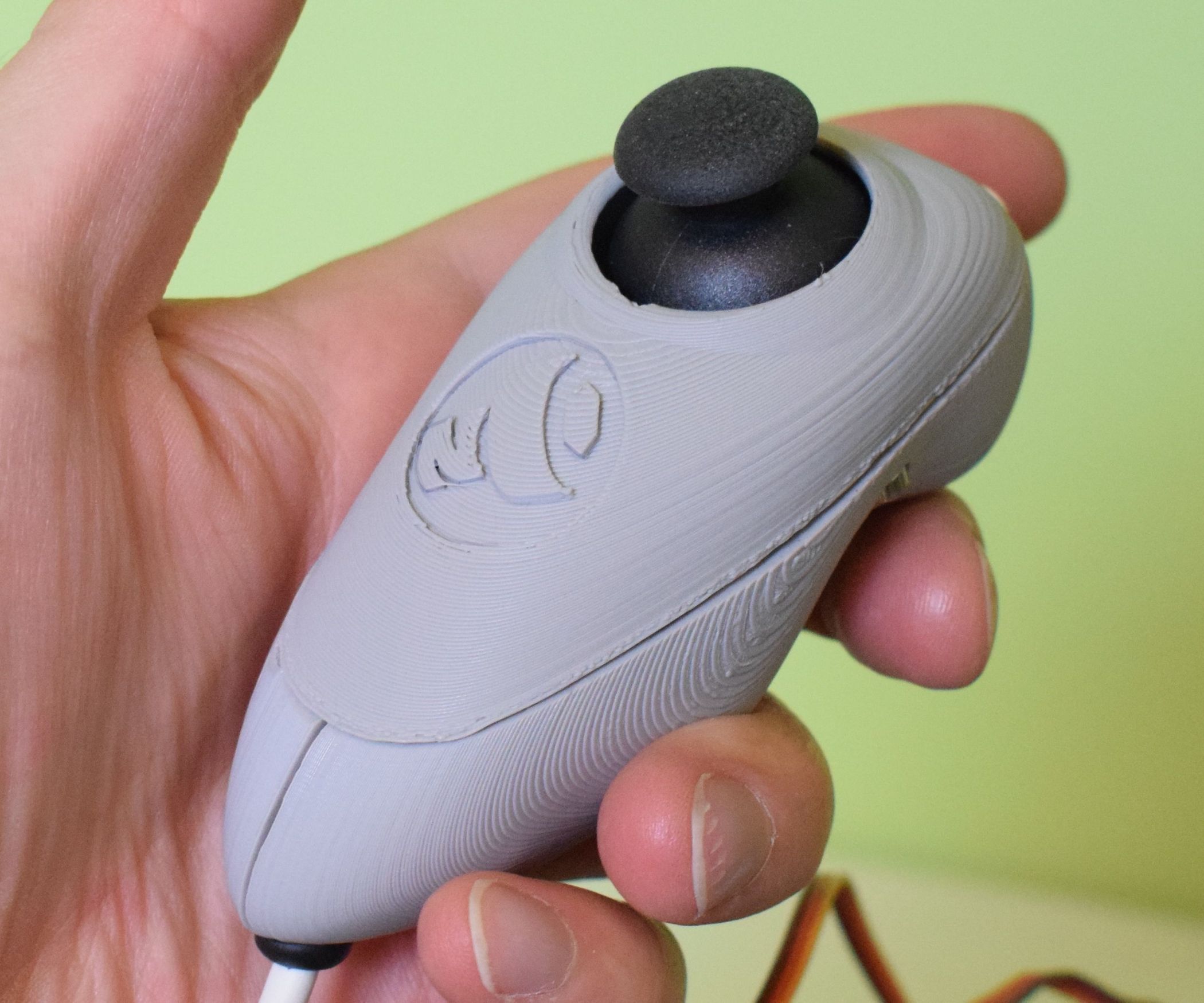 One-Hand 3D Printed Controller for Microcontroller Projects : 3 Steps ...