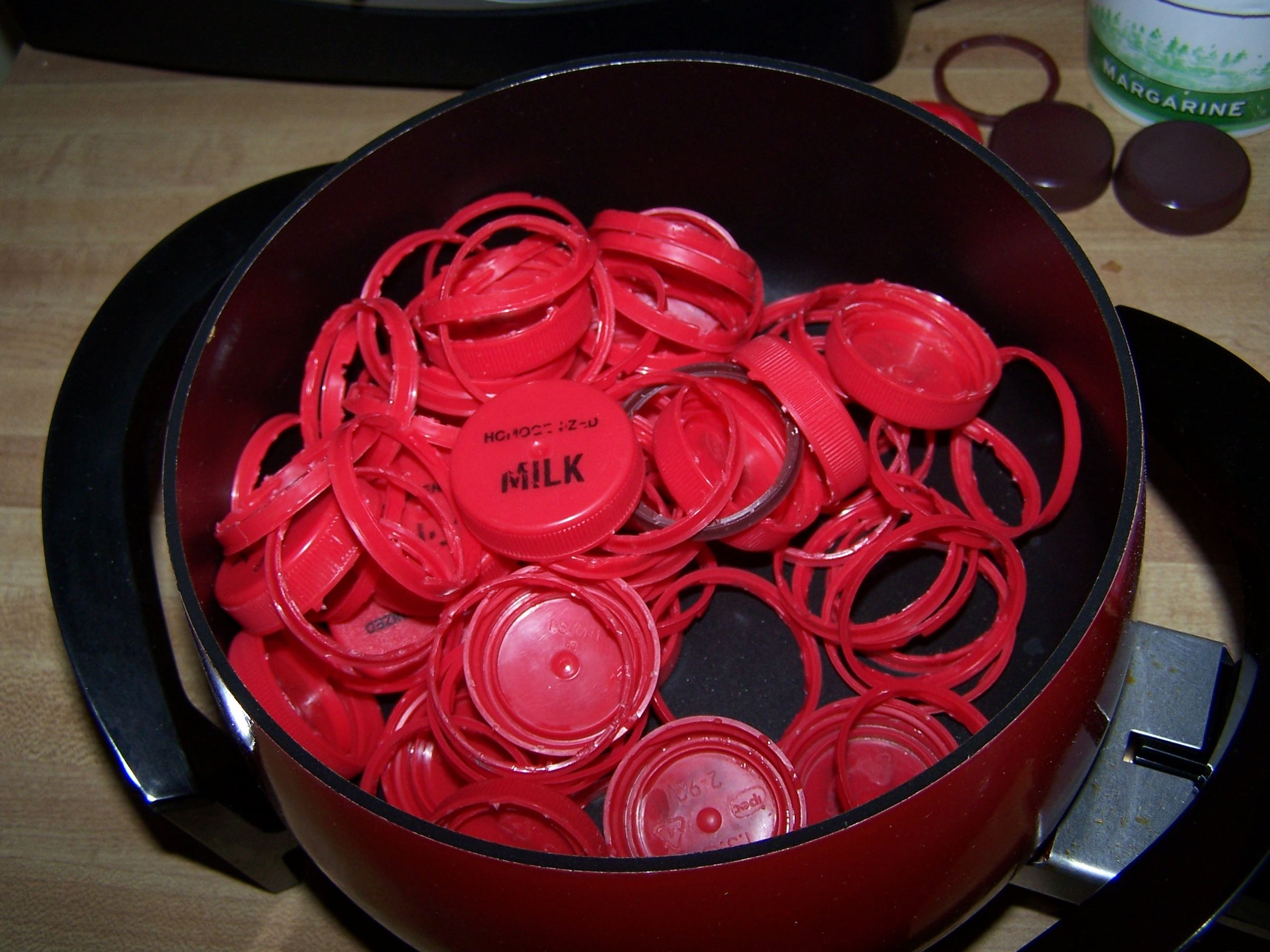 Milk Bottle Caps Redux : 3 Steps - Instructables