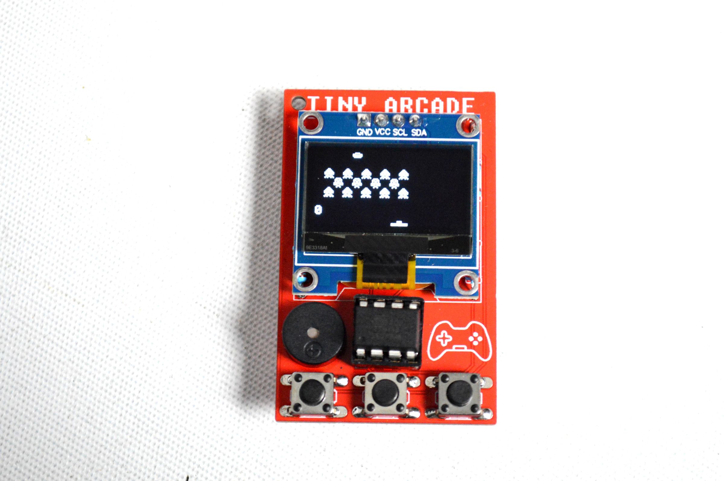 Tiny Arcade Game - Attiny85 Build : 7 Steps (with Pictures) - Instructables