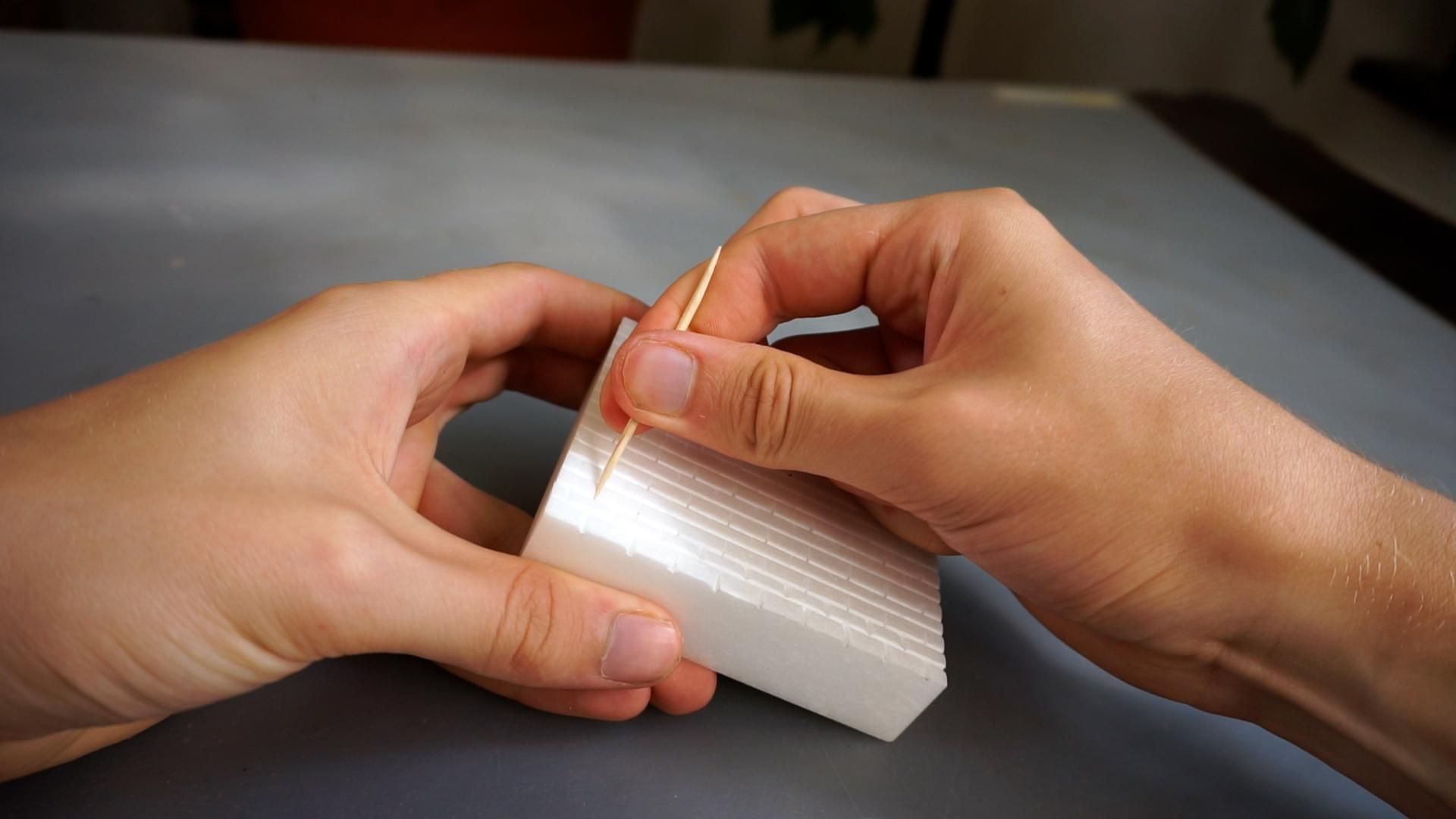 Turn Foam Into a Hyper-Realistic Brick Wall Model : 16 Steps (with ...