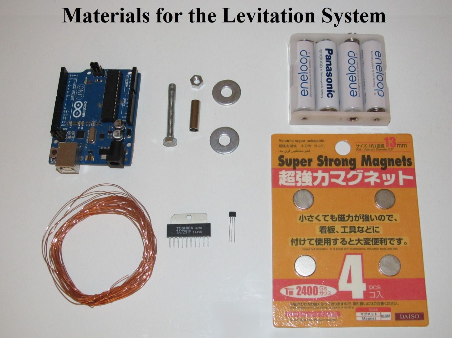 A Levitating Sphere Rotates Glows and Blinks With Arduino : 9 Steps ...