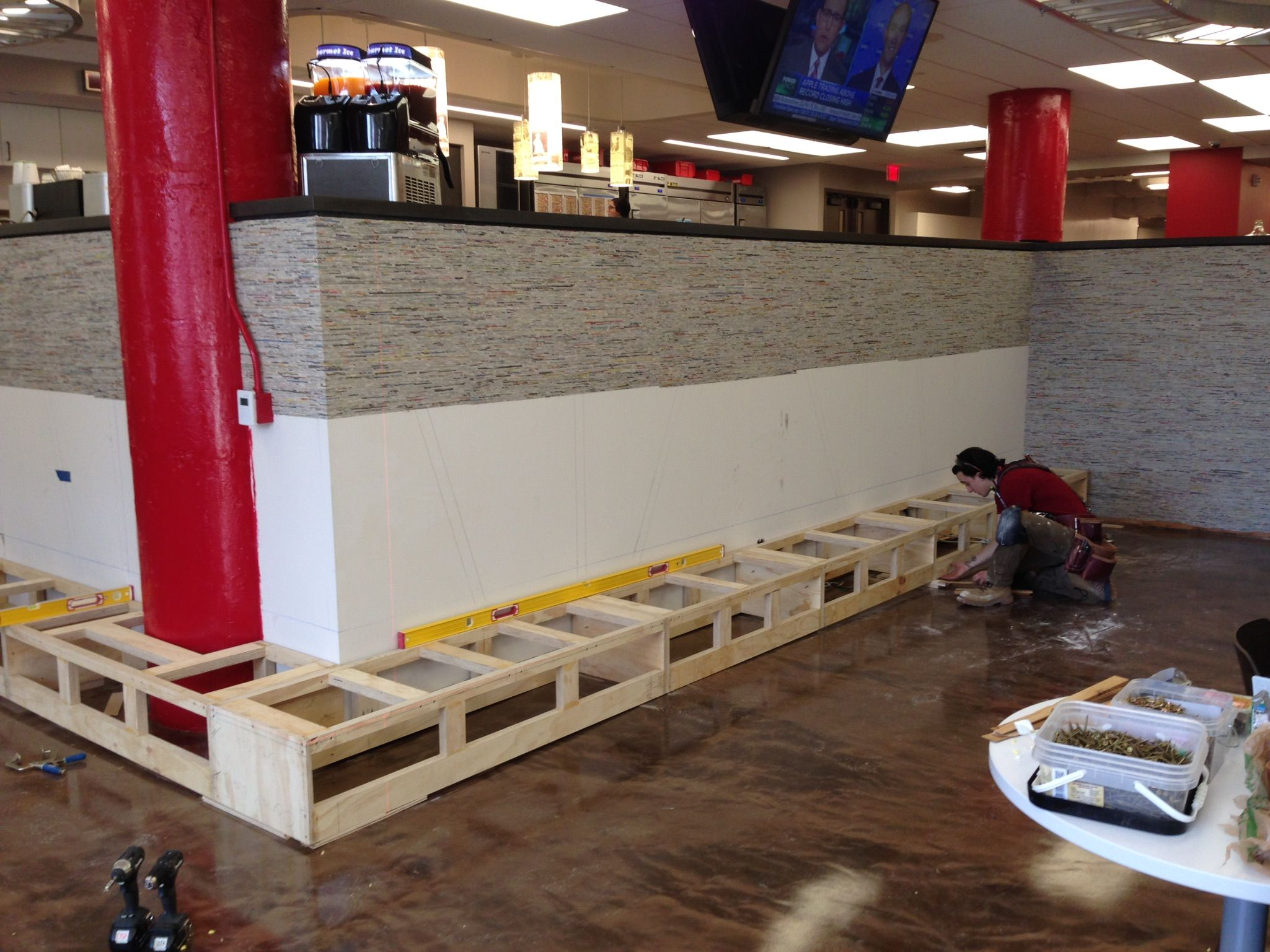 Cafeteria Banquette Seating (booth Seats) : 9 Steps (with Pictures ...