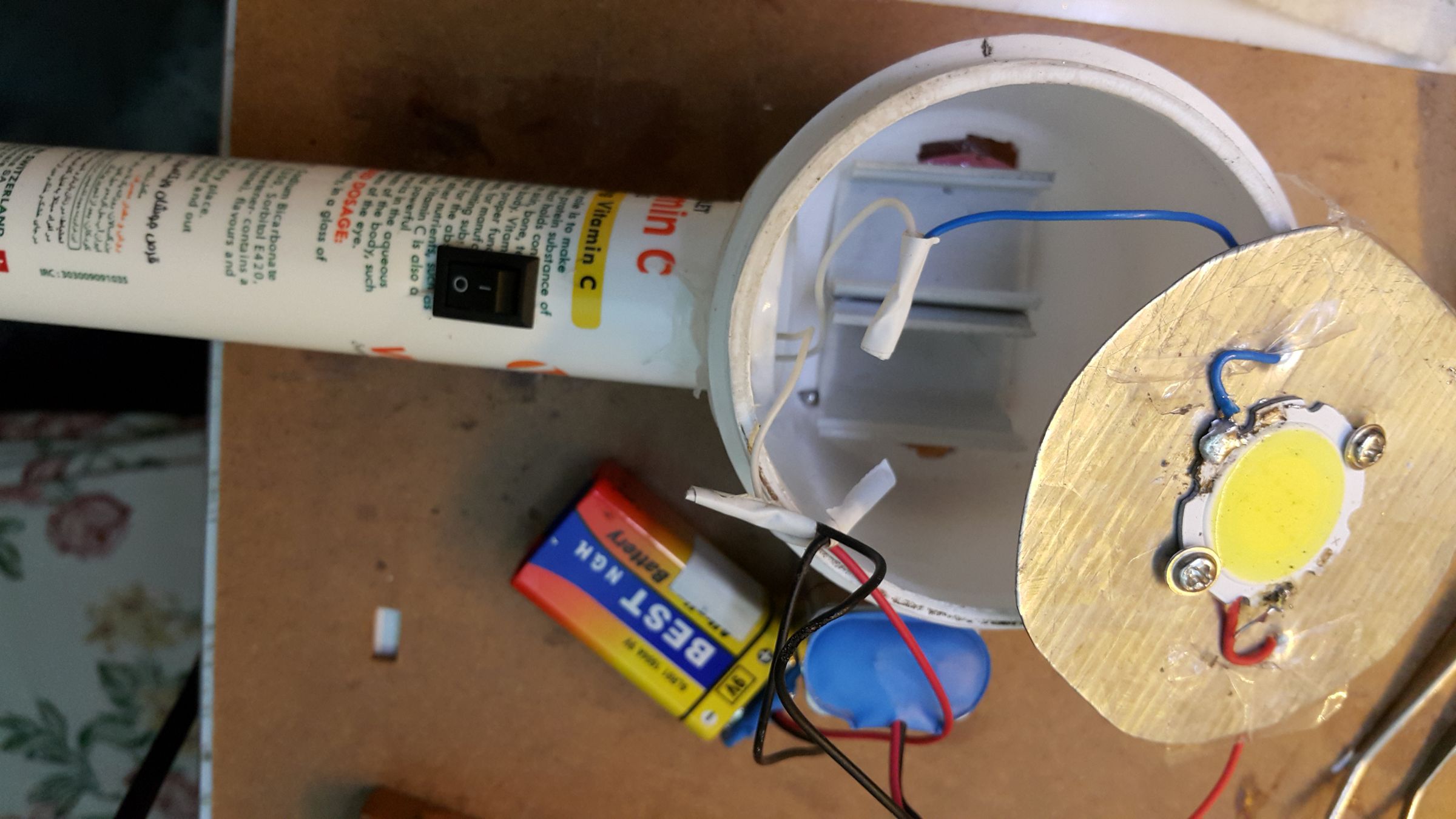 How to Make a Powerful Flashlight With Just $2 - Instructables